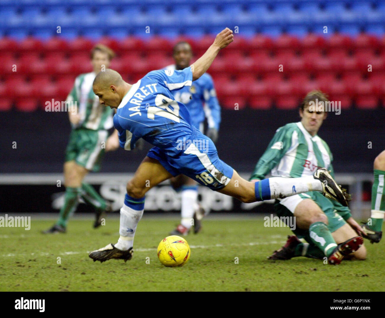 During the nationwide division one match at springfield park hi-res ...