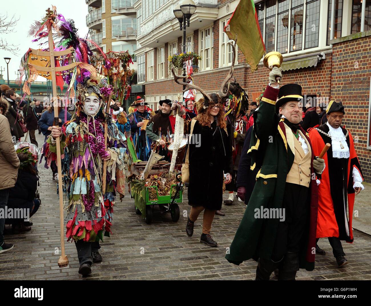 Twelfth night celebrations Stock Photo - Alamy