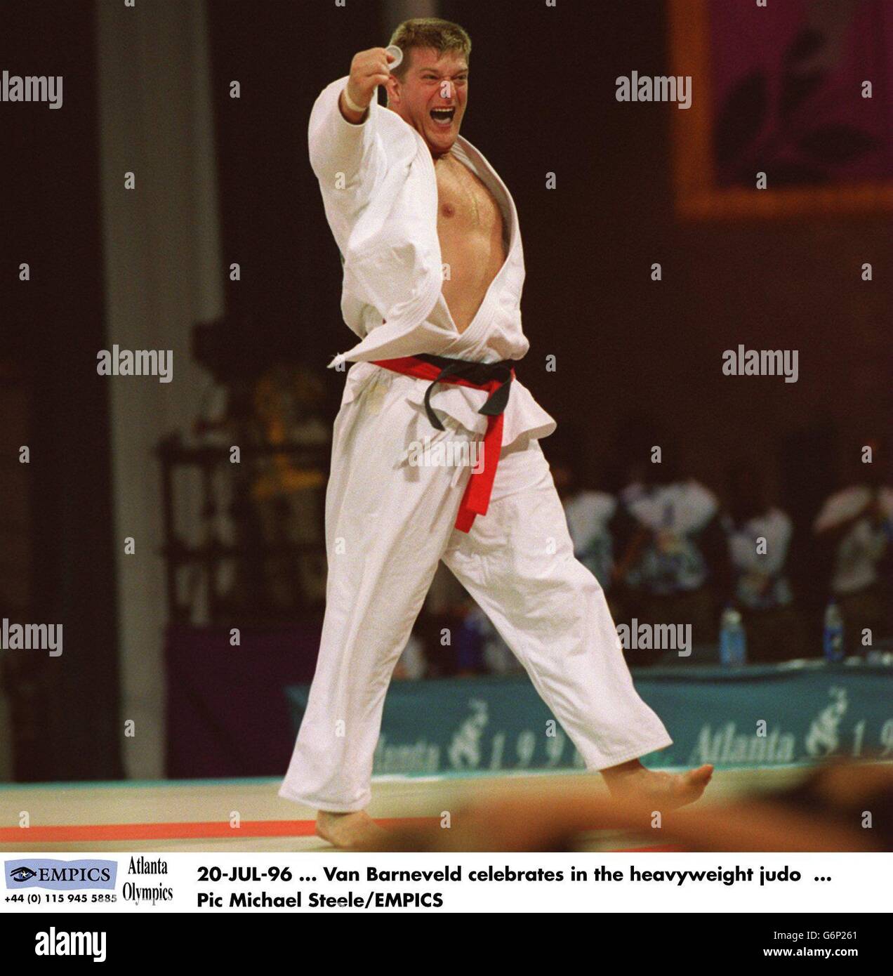Atlanta Olympic Games 1996 -Heavyweight Judo Stock Photo - Alamy