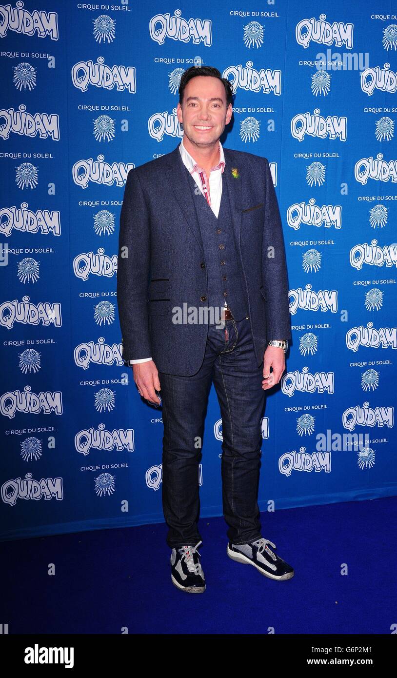 Craig Revel Horwood attending the opening night of the Cirque du Soleil ...