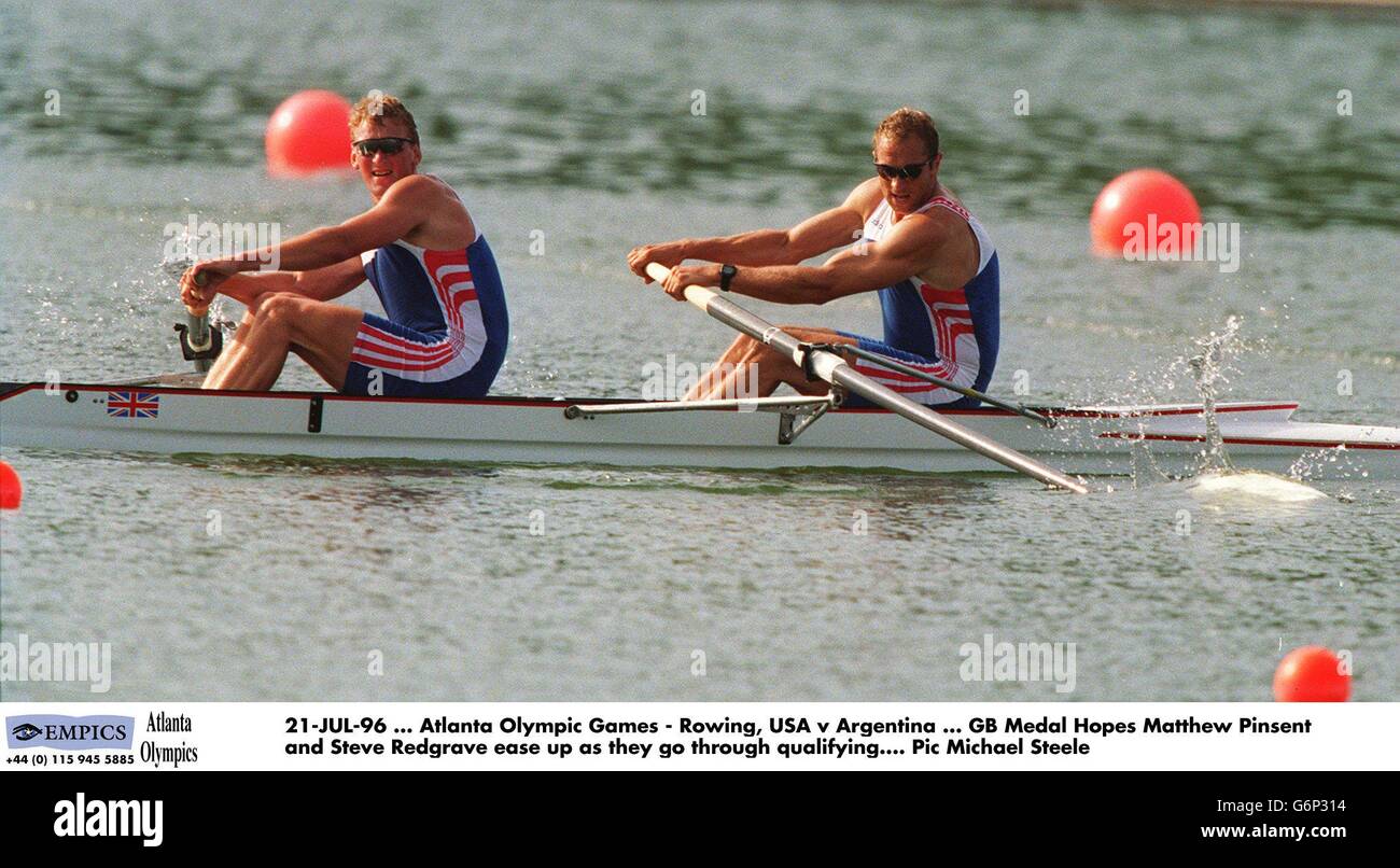 Atlanta Olympic Games 1996 -Rowing Stock Photo - Alamy