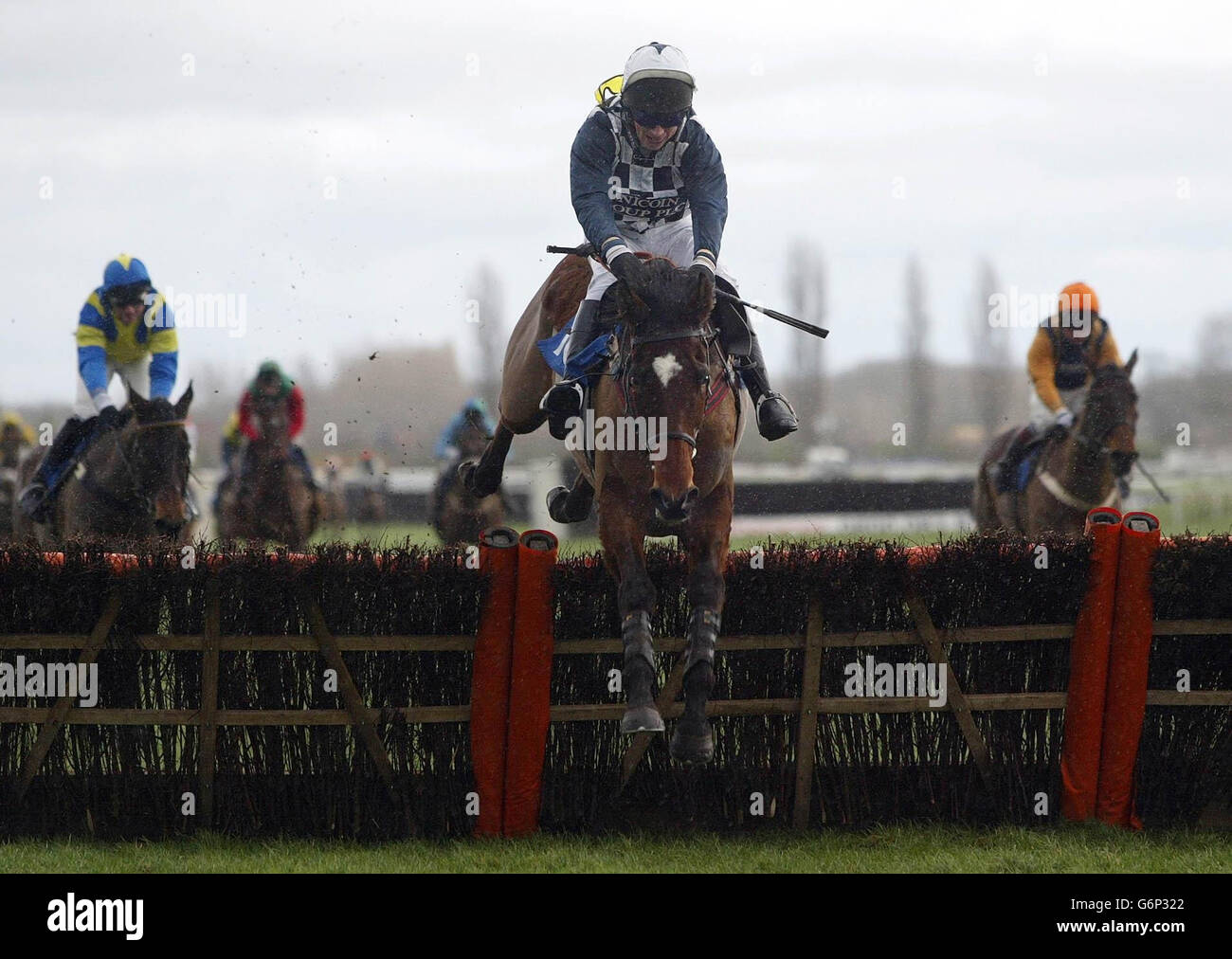 Young Collier Newbury Races Stock Photo - Alamy