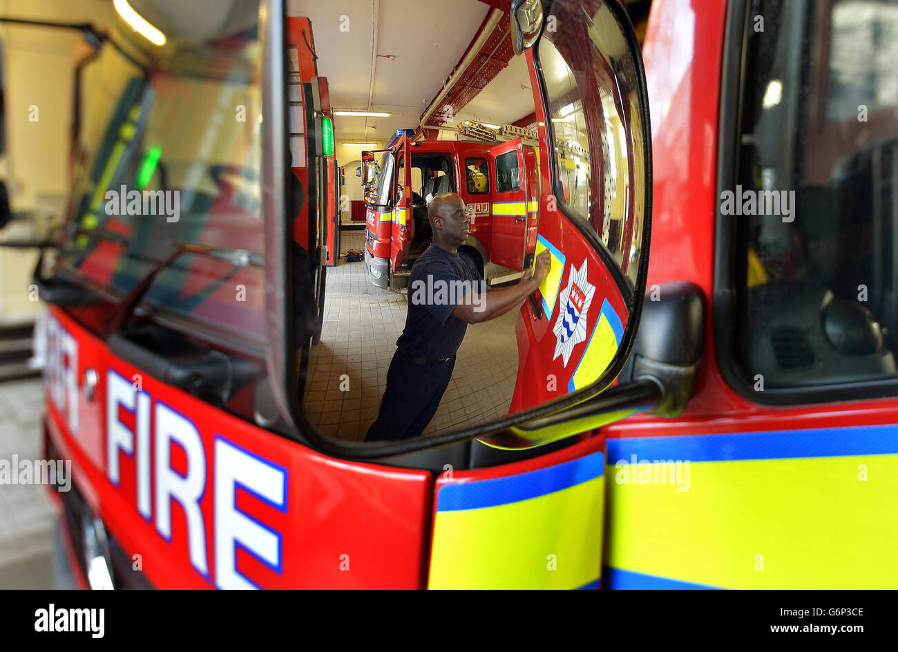 Fire station closures Stock Photo - Alamy