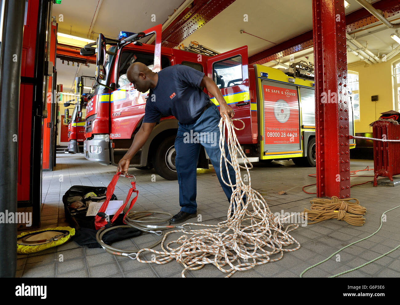 Fire station closures Stock Photo - Alamy