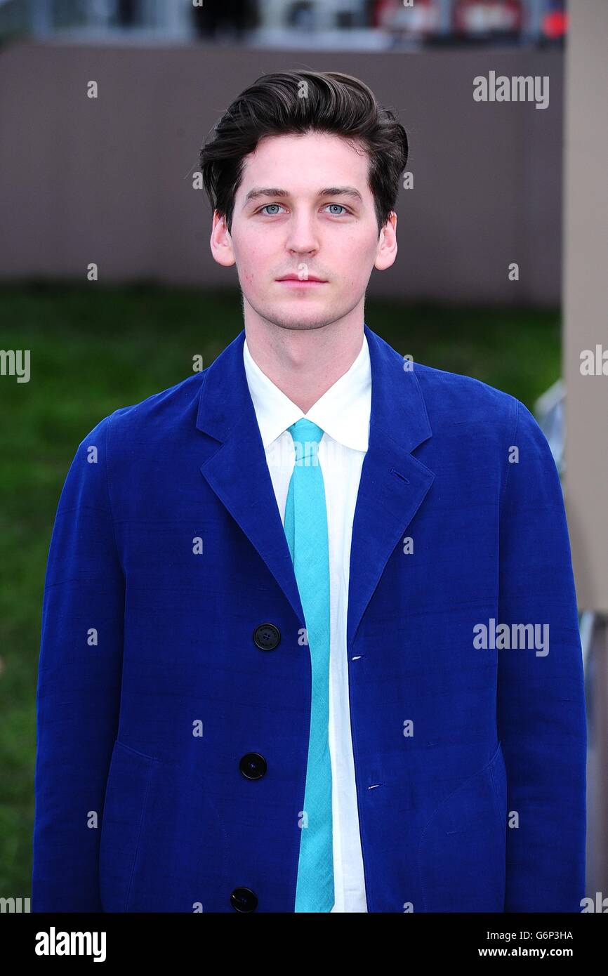 George craig arriving for the show at kensington gardens hi-res stock ...