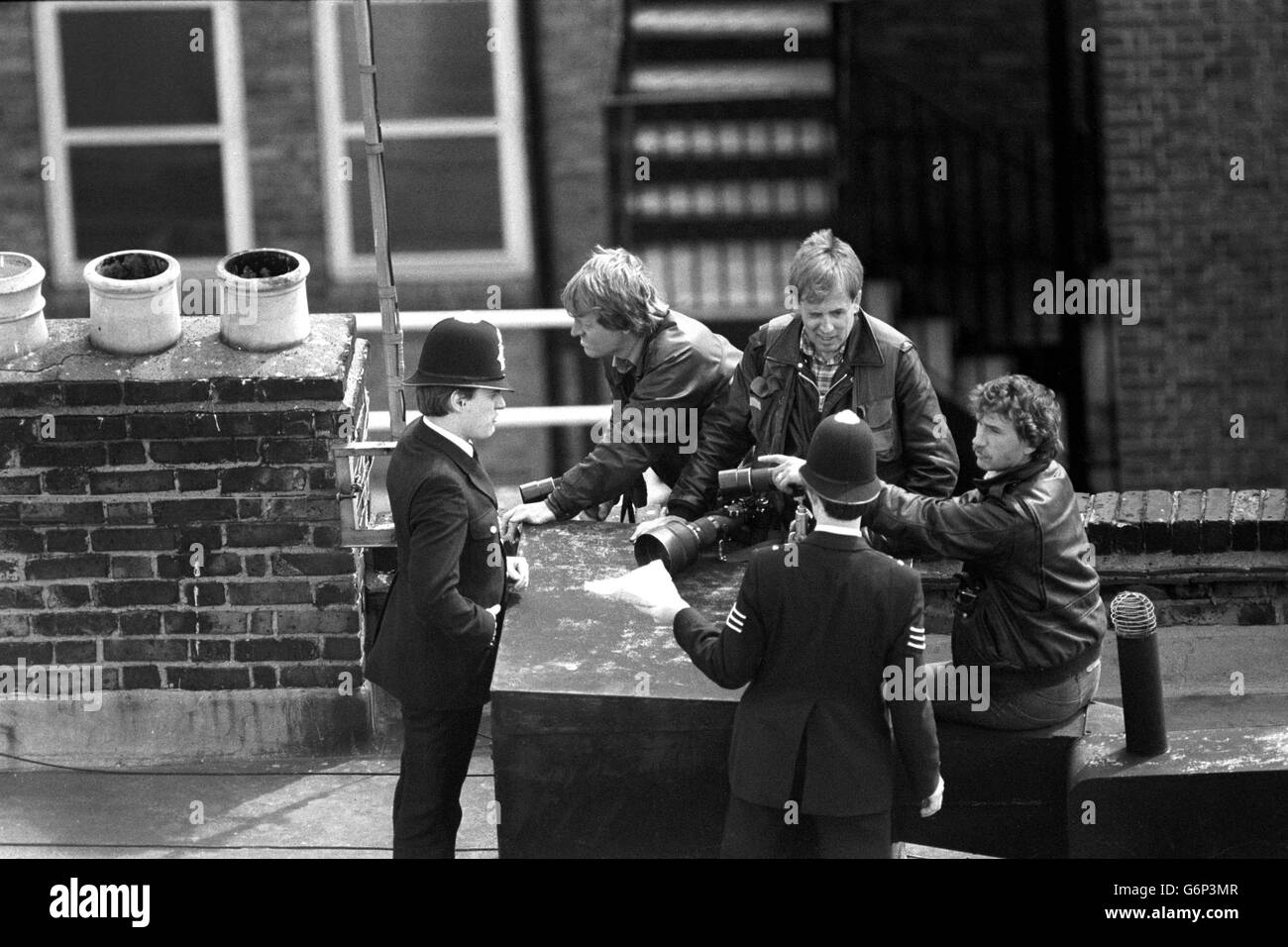 Libyan Embassy Siege - Press Photographers - St James's Square, London ...