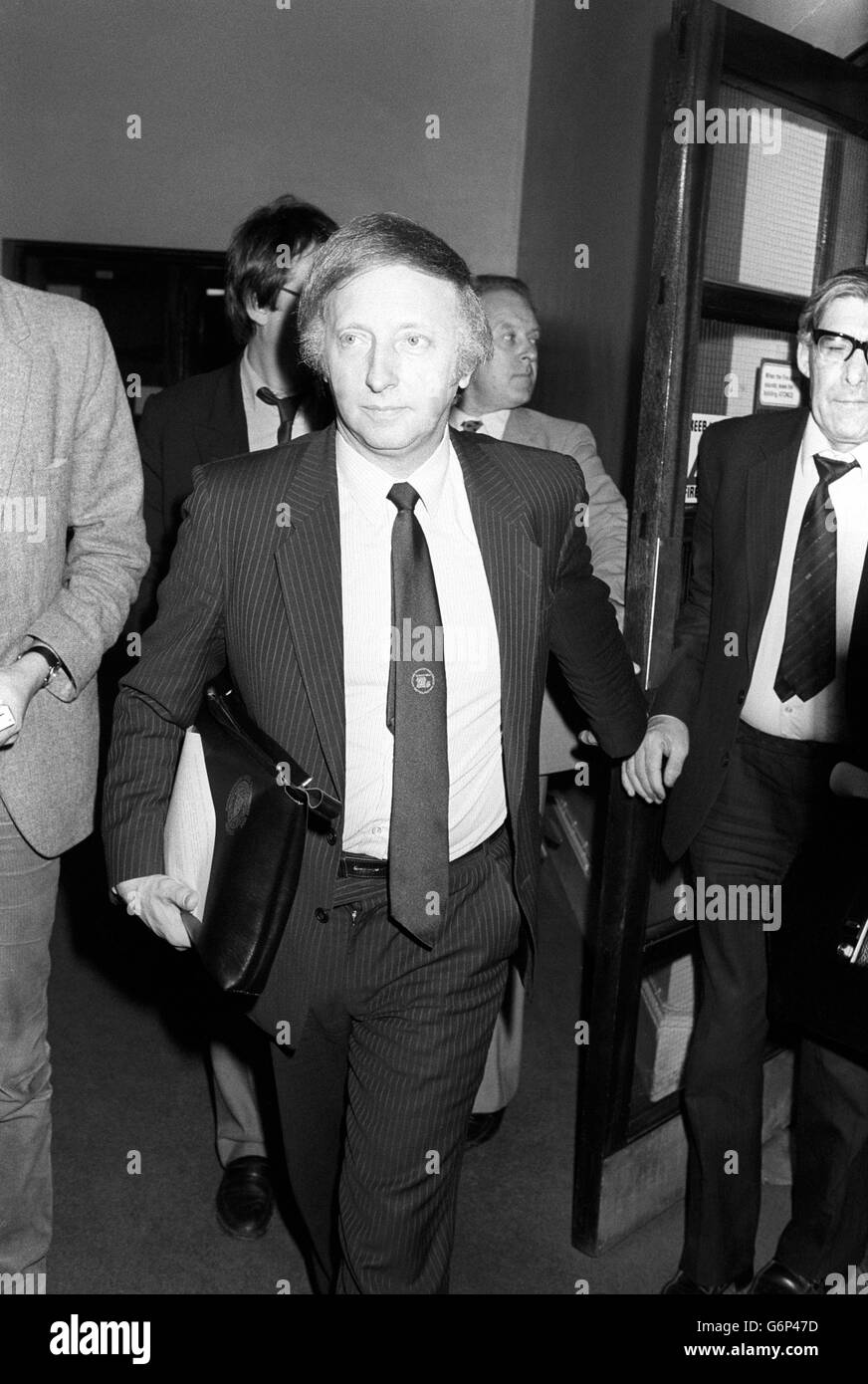 Politics - Miners Dispute - NUM president Arthur Scargill - London ...