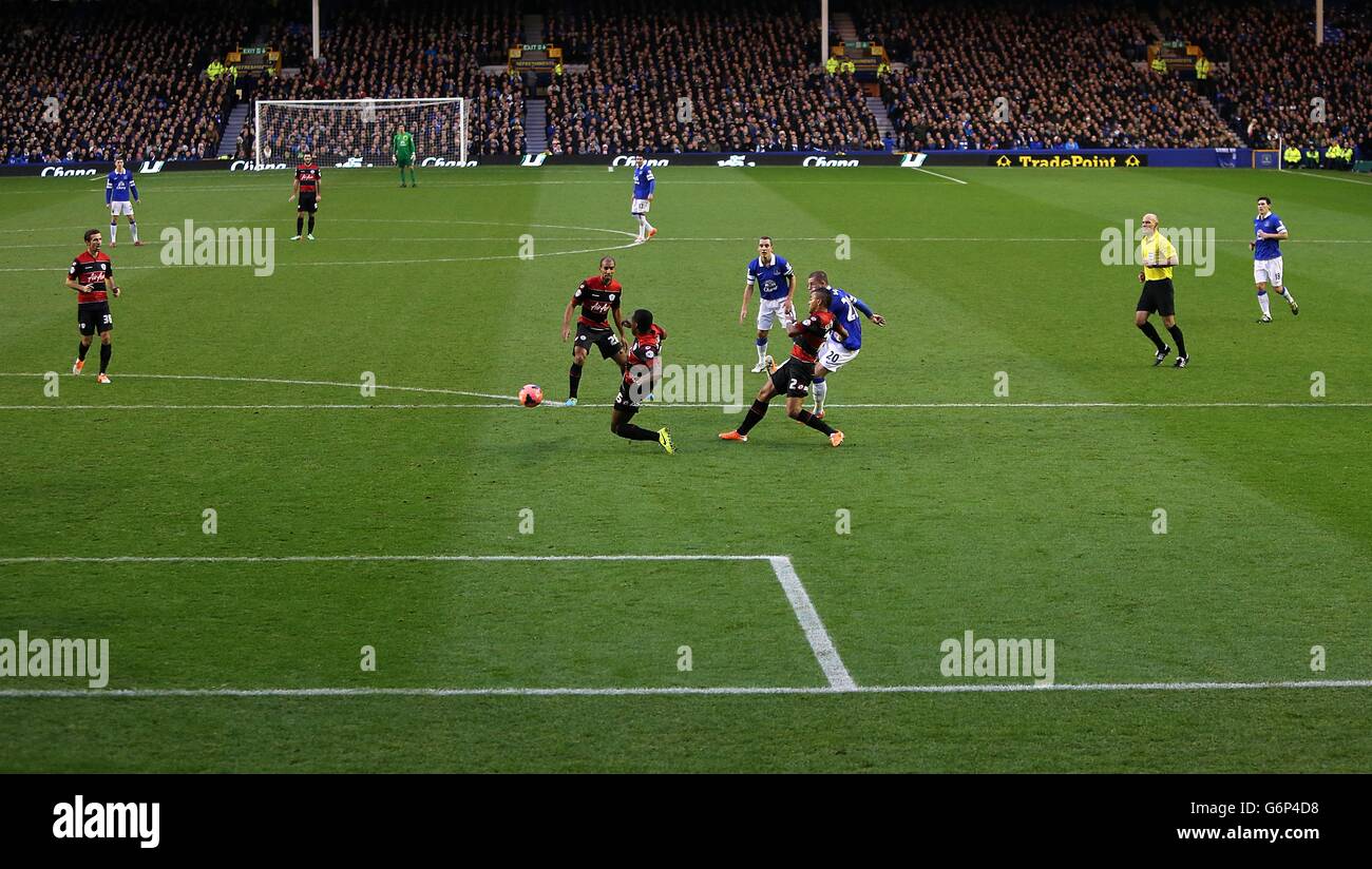 Soccer - FA Cup - Third Round - Everton v Queens Park Rangers ...