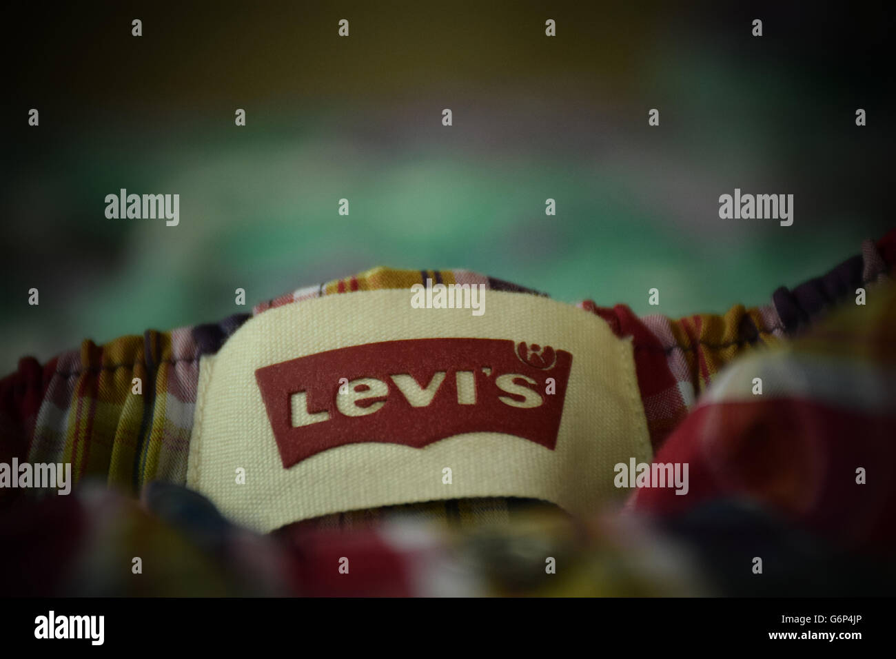 levis. LEVIS brand tags Stock Photo - Alamy