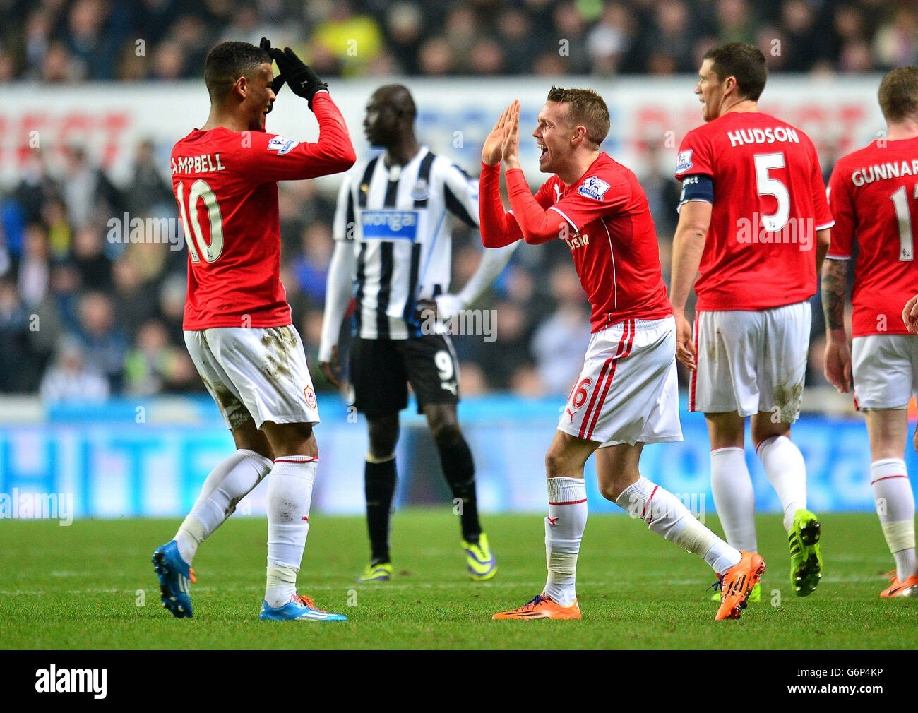 Newcastle fa cup cardiff hi-res stock photography and images - Alamy
