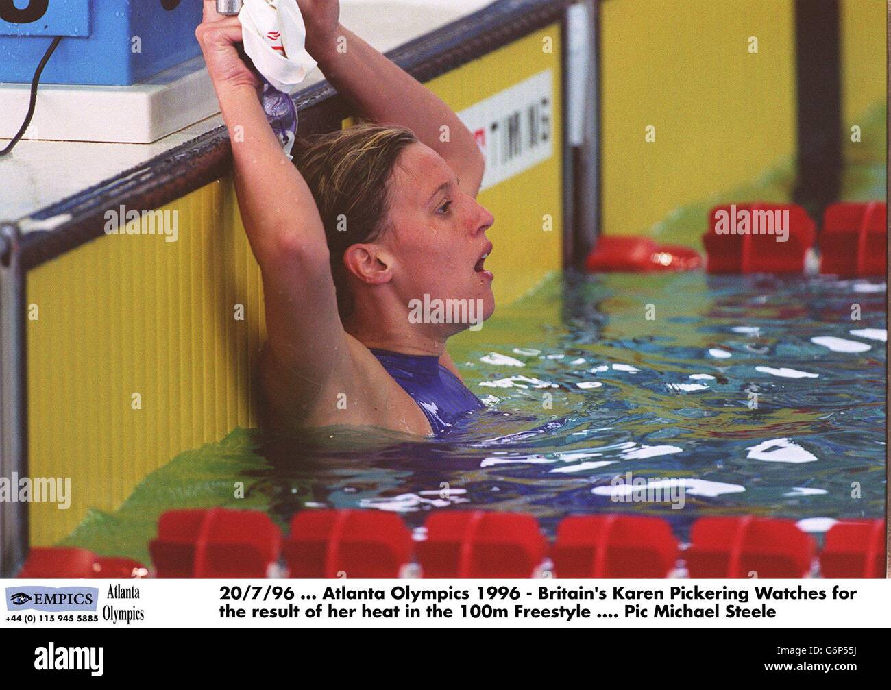 Atlanta olympics 1996 swimming hi-res stock photography and images - Alamy