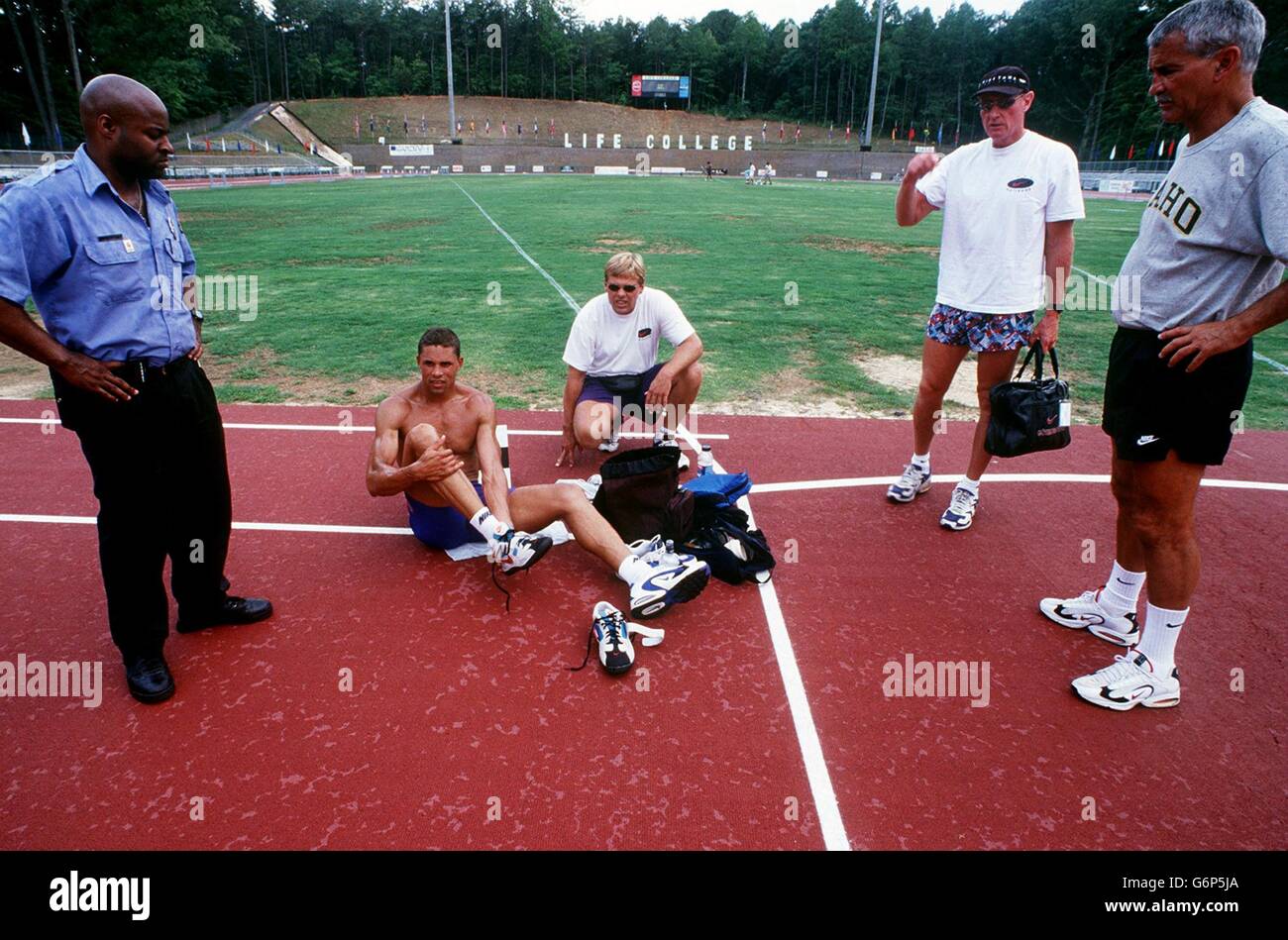 Olympic athletics dan obrien hi-res stock photography and images - Alamy
