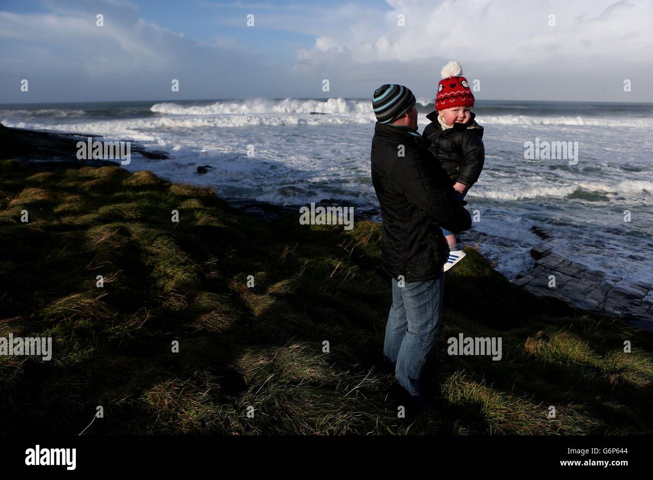 Aidan loughrey and his son thomas hi-res stock photography and images ...