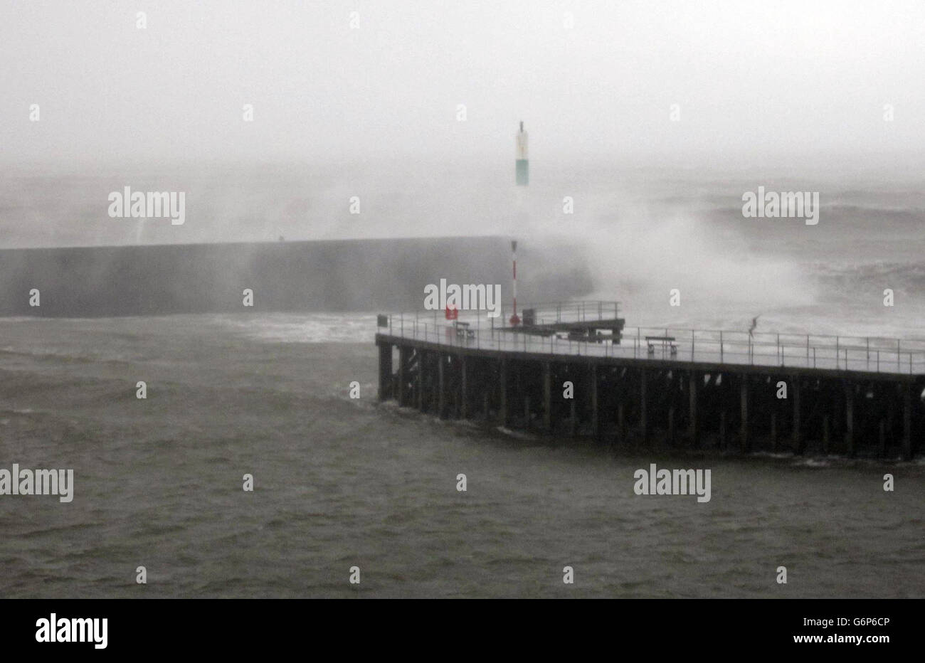 News weather flood aberystwyth hi-res stock photography and images - Alamy