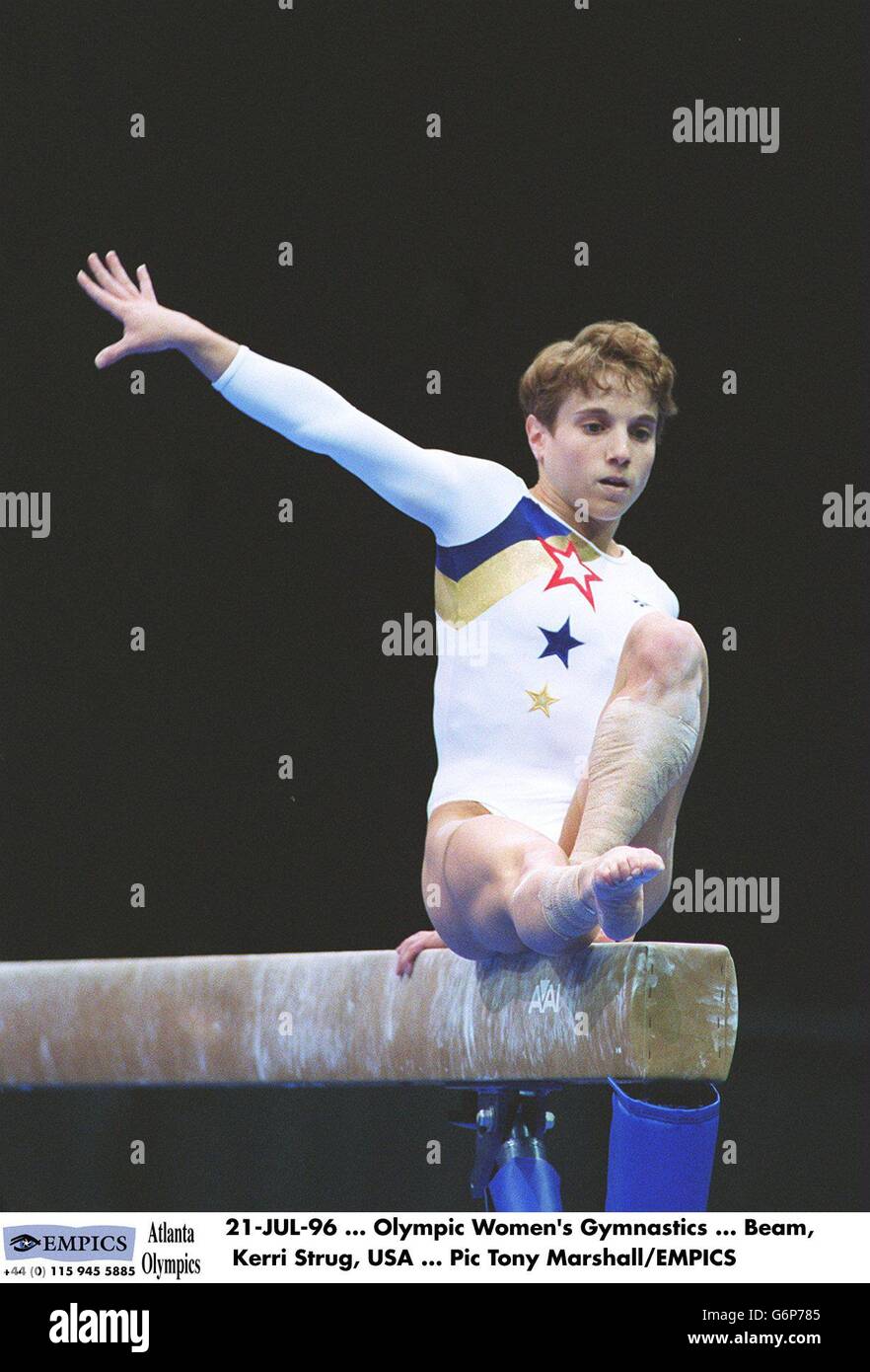 Kerri Strug 1996 Landing