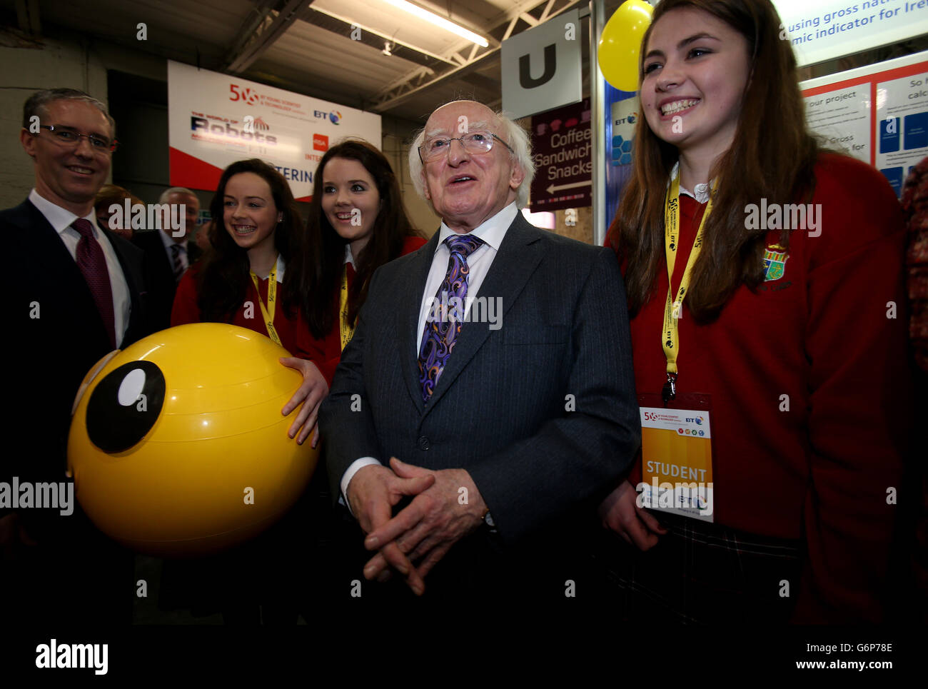 BT Young Scientist & Technology Exhibition 2014 Stock Photo - Alamy