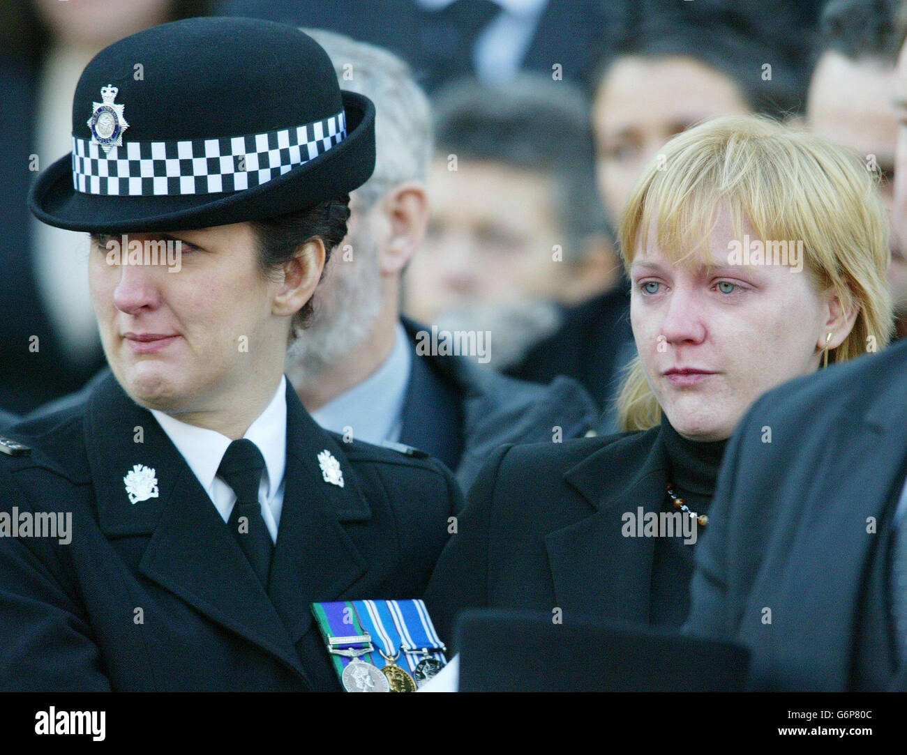 For the funeral of pc ian broadhurst hi-res stock photography and ...