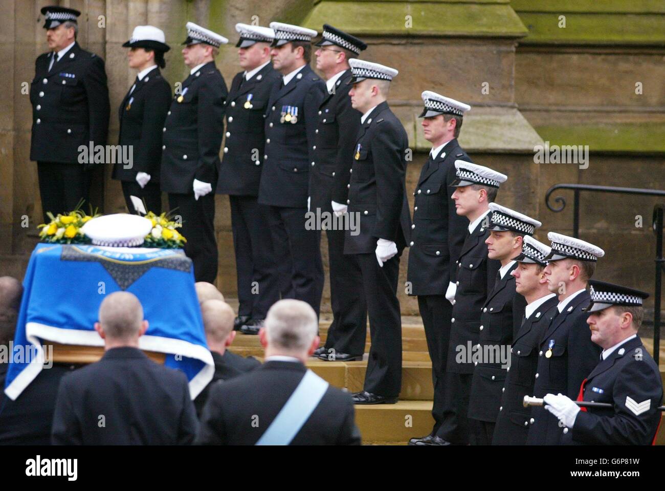 For the funeral of pc ian broadhurst hi-res stock photography and ...