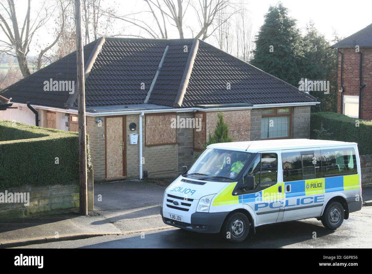 The home of David, Donna and Jamie Rooke on Halifax Road, Grenoside ...