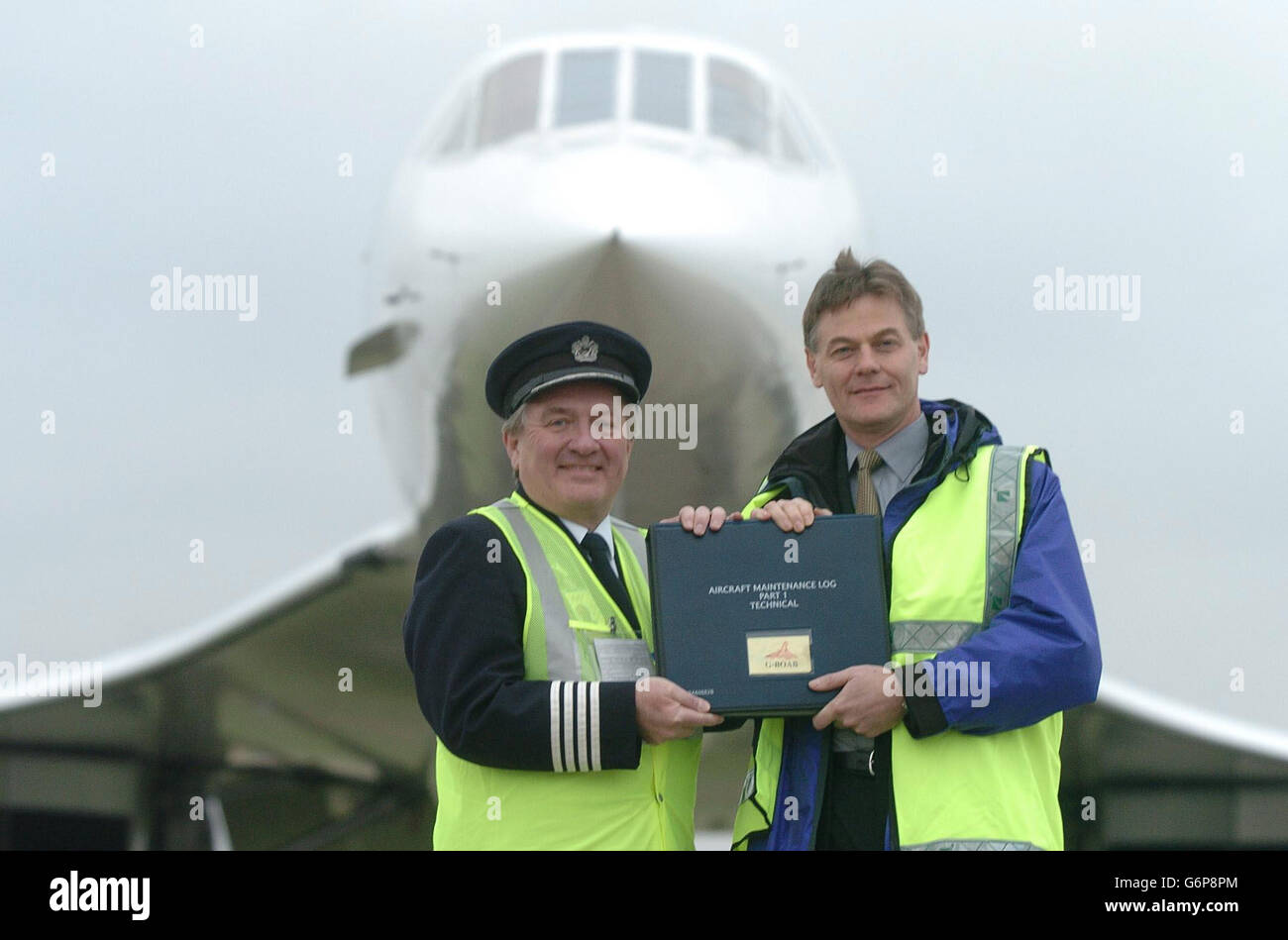 Concorde Alpha Bravo Stock Photo - Alamy