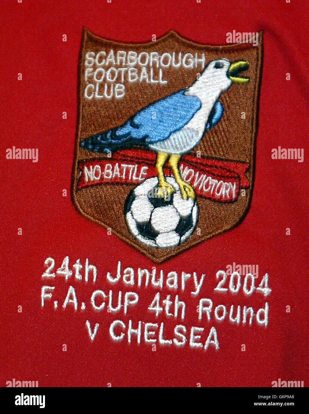 The Scarborough club crest Stock Photo - Alamy