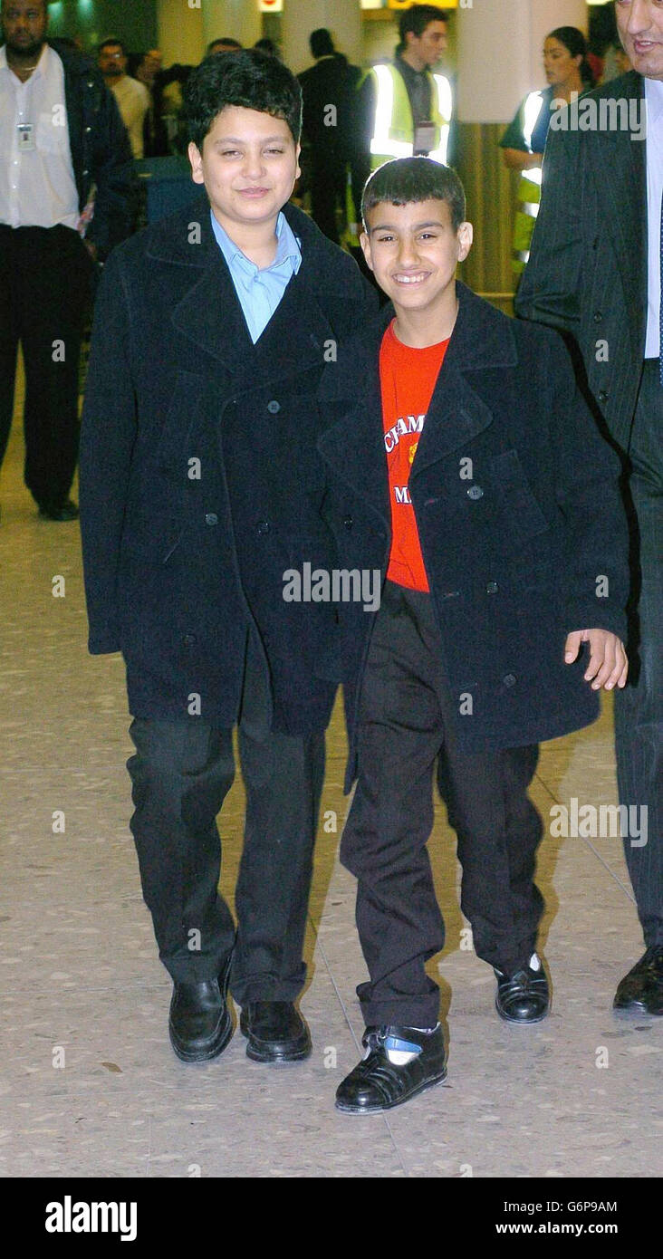 Ali Abbas (left), the 12-year-old Iraqi boy who captured the nation's ...