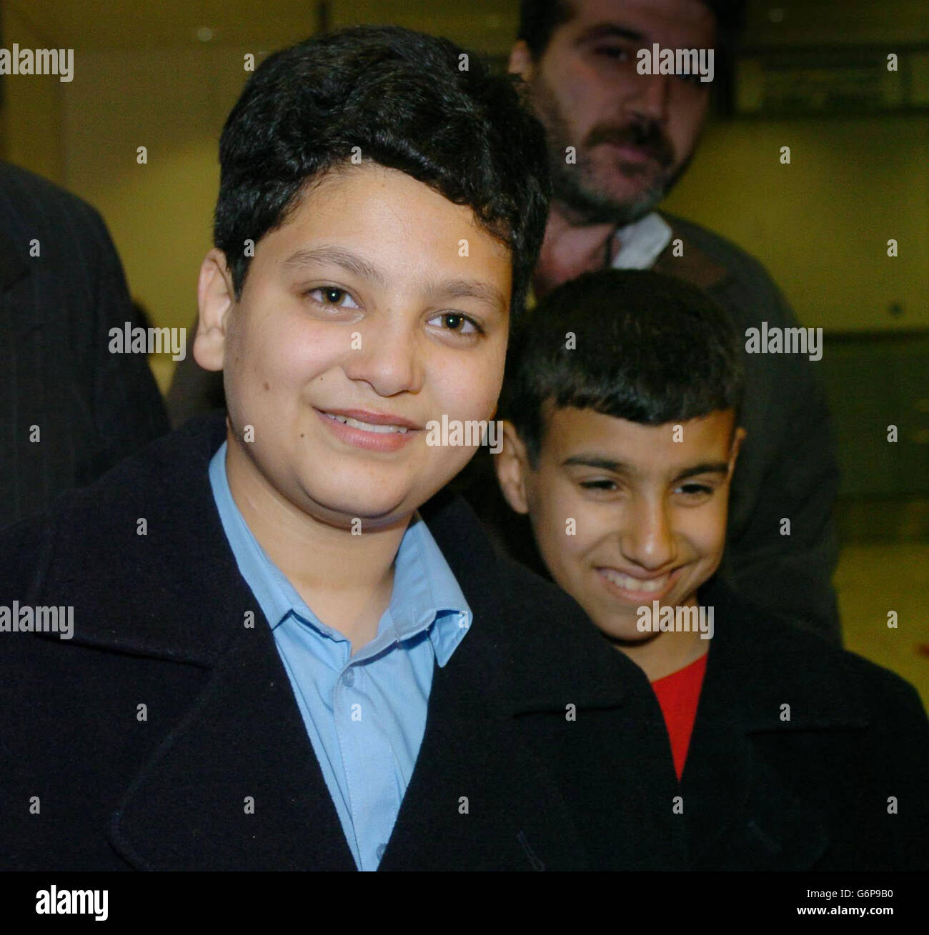 Ali Abbas returns from Iraq Stock Photo - Alamy