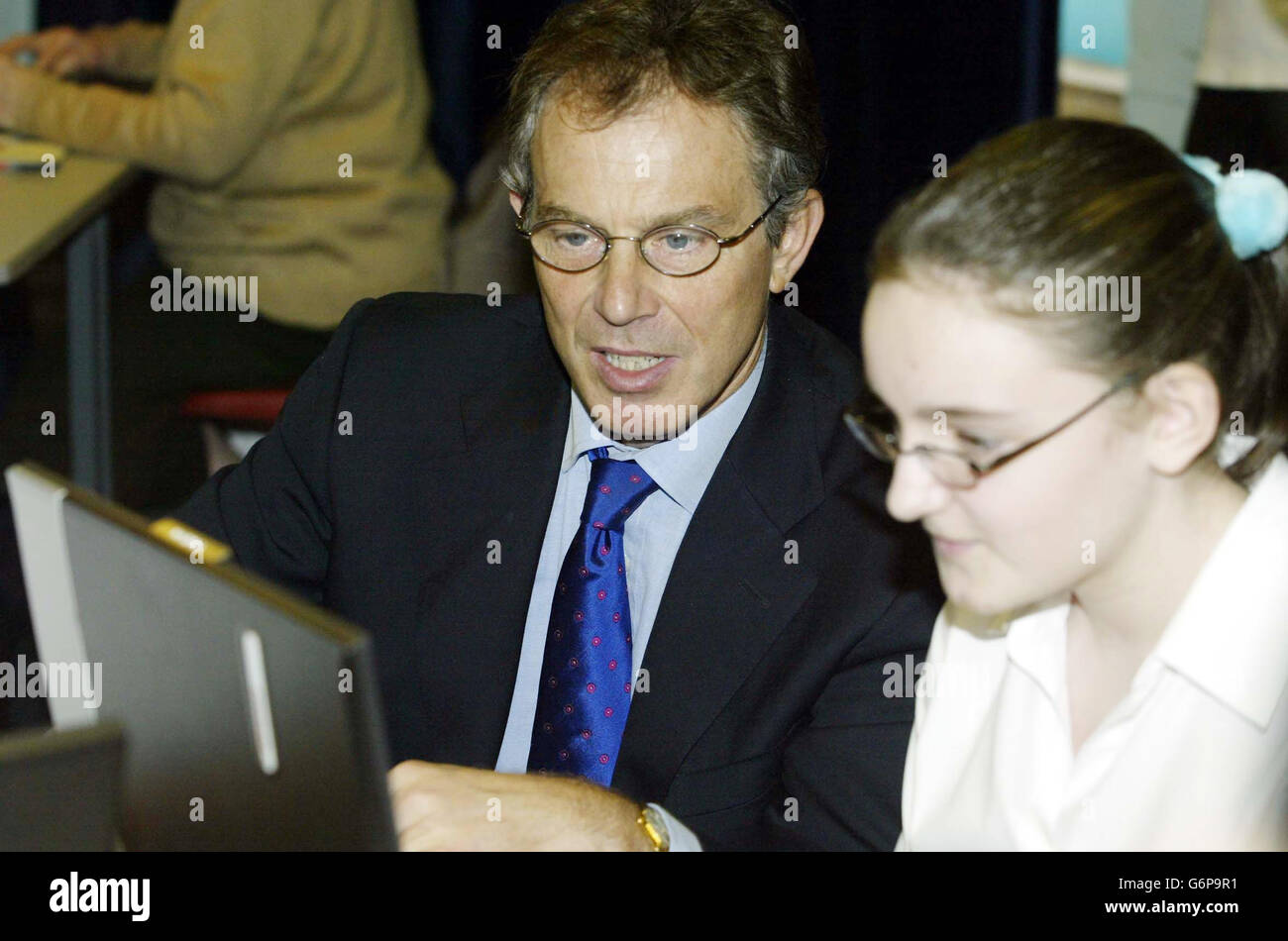 Becky pearson from the ferryhill comprehensive school hi-res stock ...