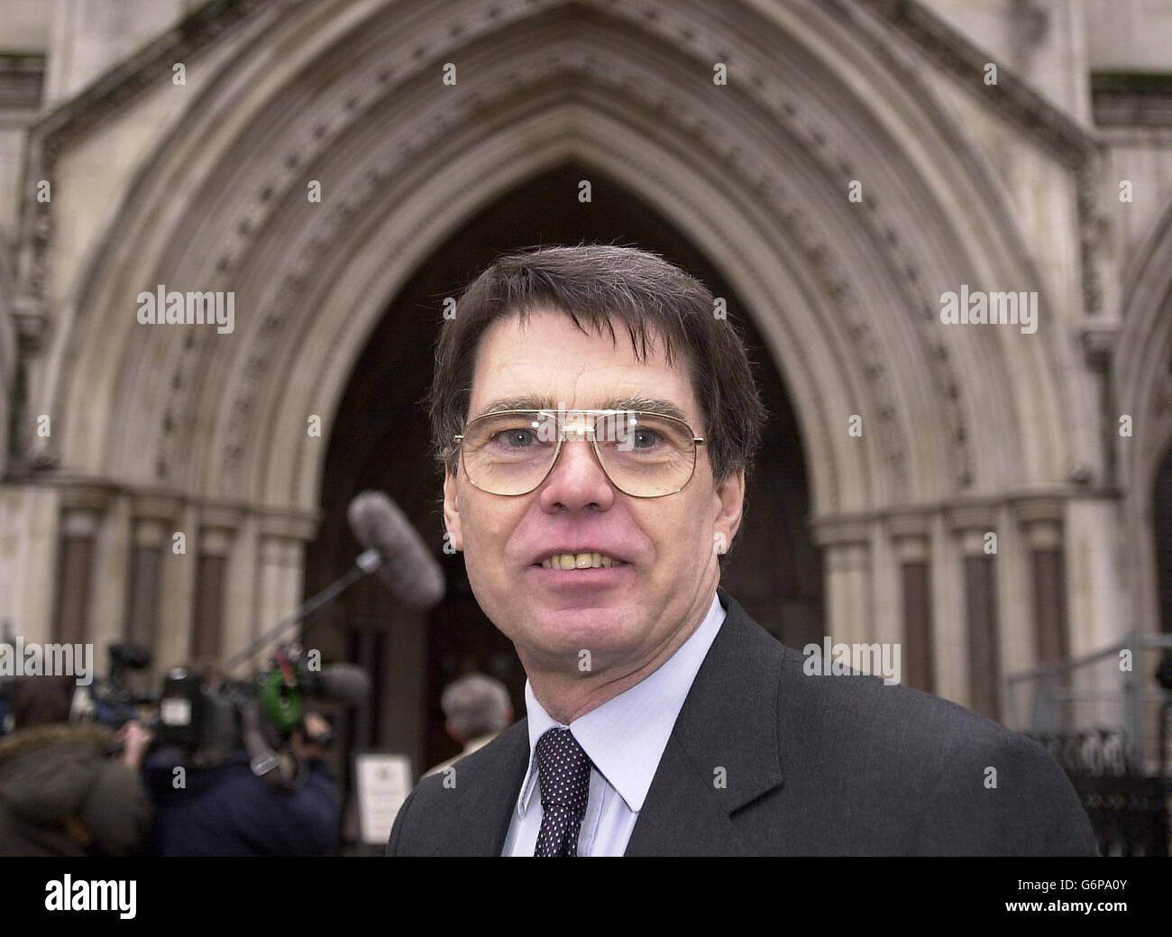Dr Tim Southern leaves the London's High Court, after a judge refused ...