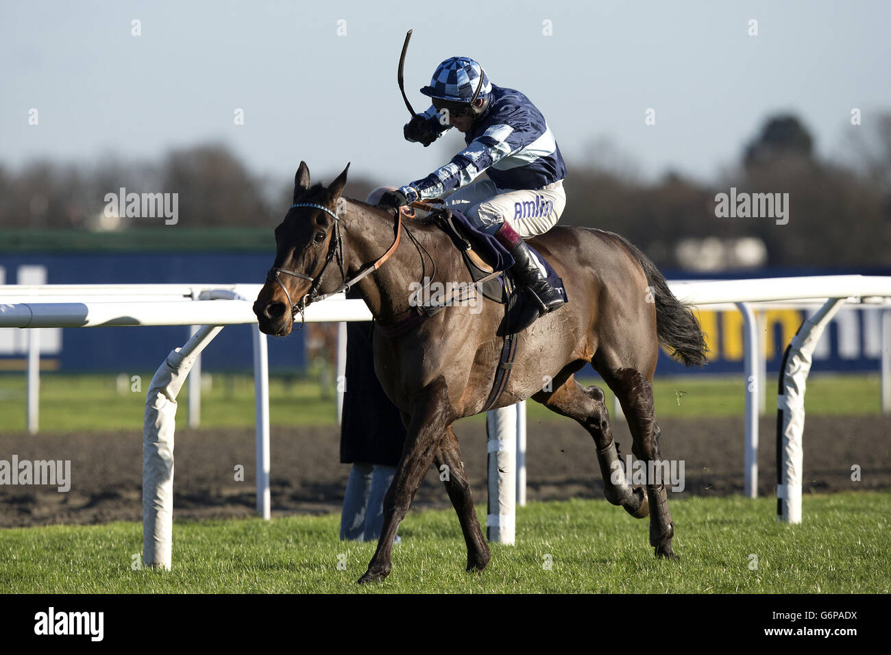 Jockey Richard Johnson on Captain Chris on the way to winning the ...
