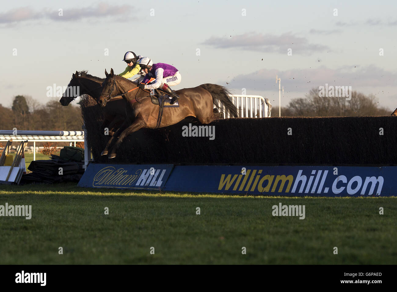Jockey Richard Johnson on Planet of Sound (right) and Tom Scudamore on ...
