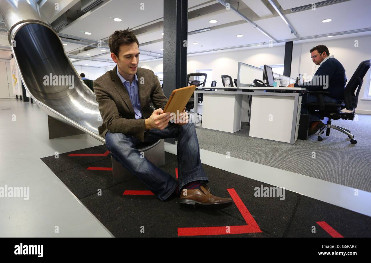 Slide in office hi-res stock photography and images - Alamy