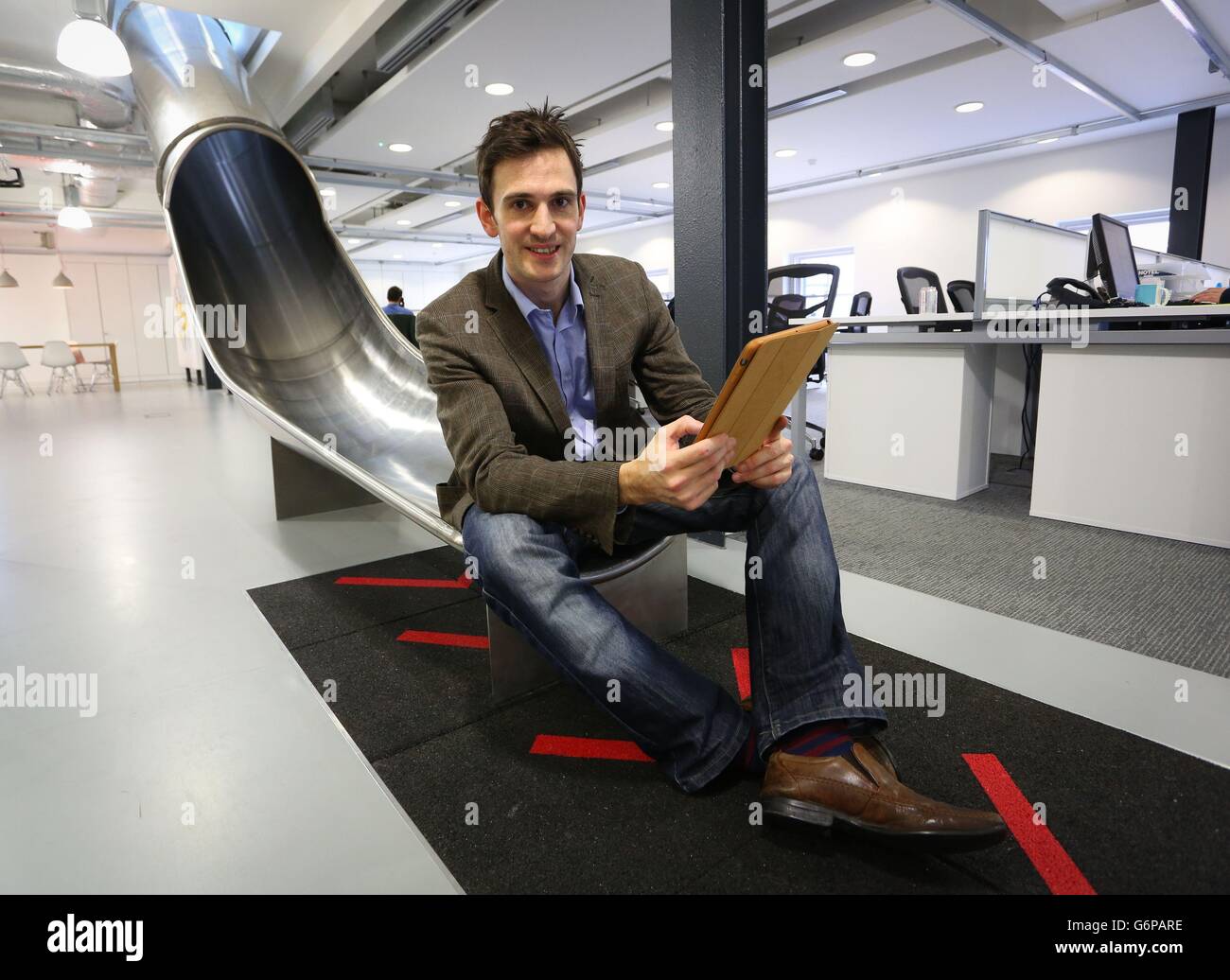 Slide in office hi-res stock photography and images - Alamy