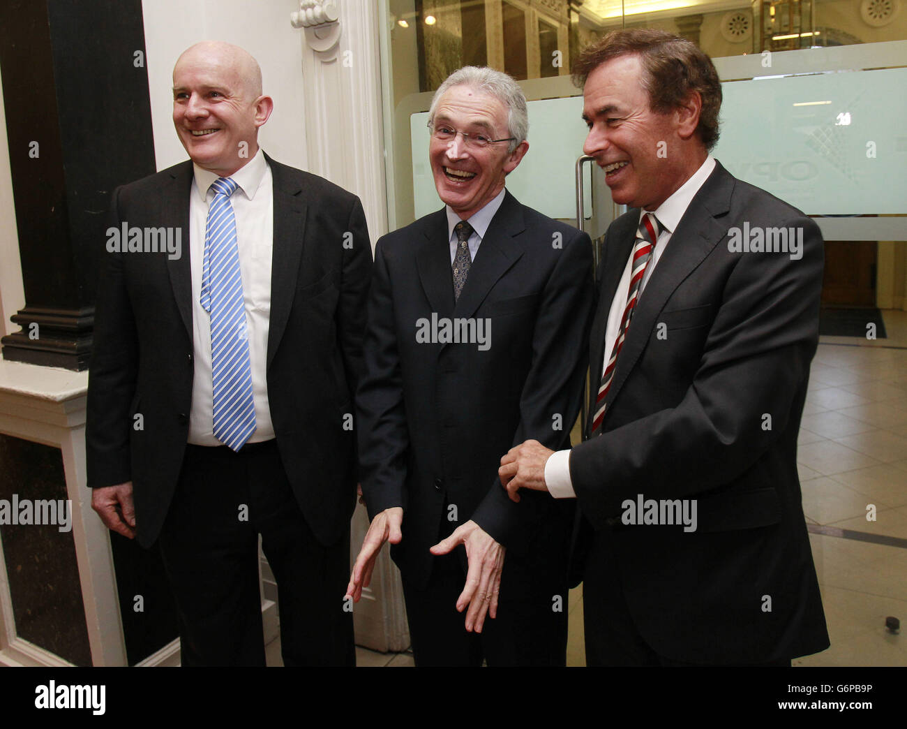 Justice Minister Alan Shatter (right) with John Hegarty, Managing ...