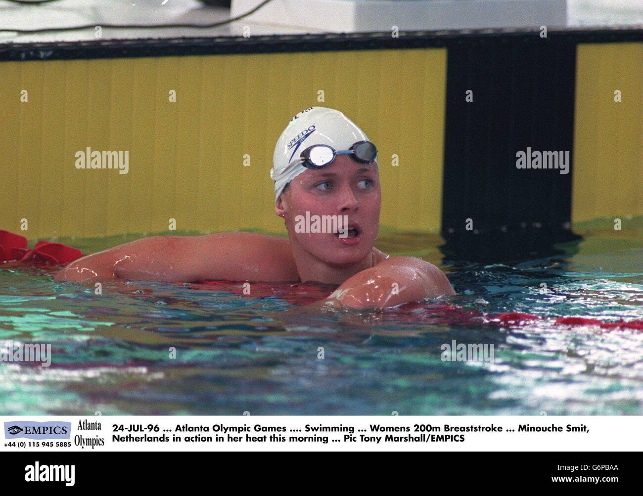 Atlanta Olympic Games .... Swimming Stock Photo - Alamy