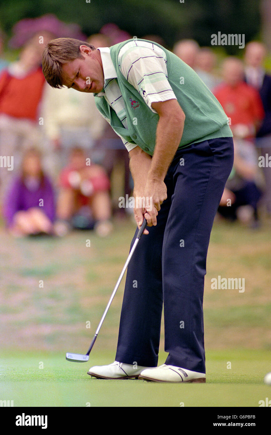 GOLF. NICK FALDO Stock Photo - Alamy