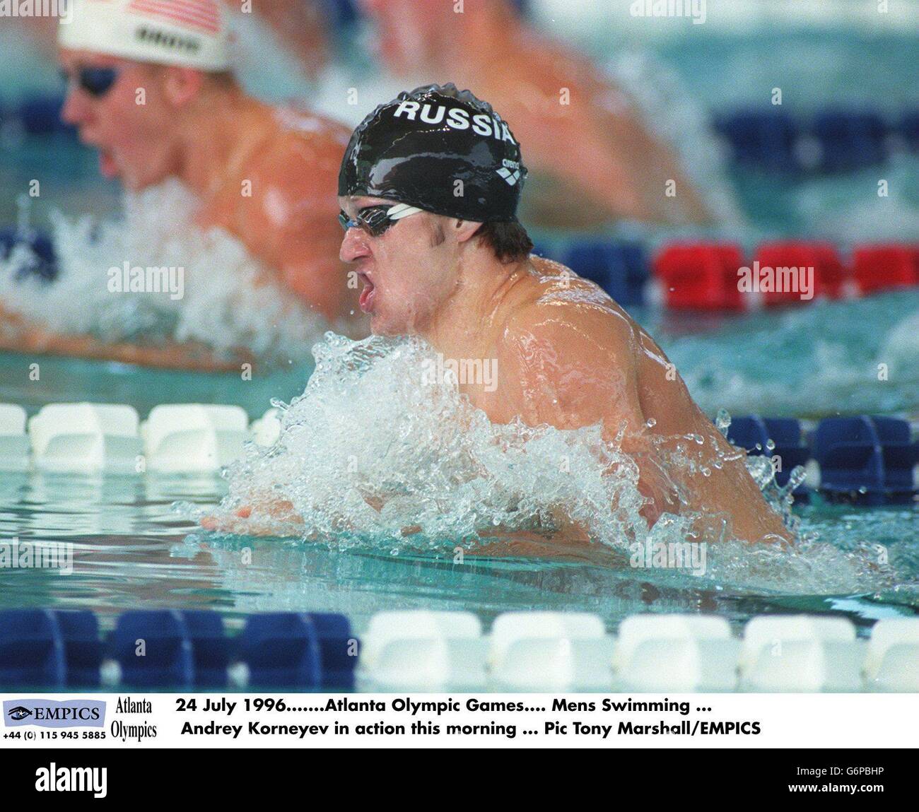 1996 olympic swimming hi-res stock photography and images - Alamy