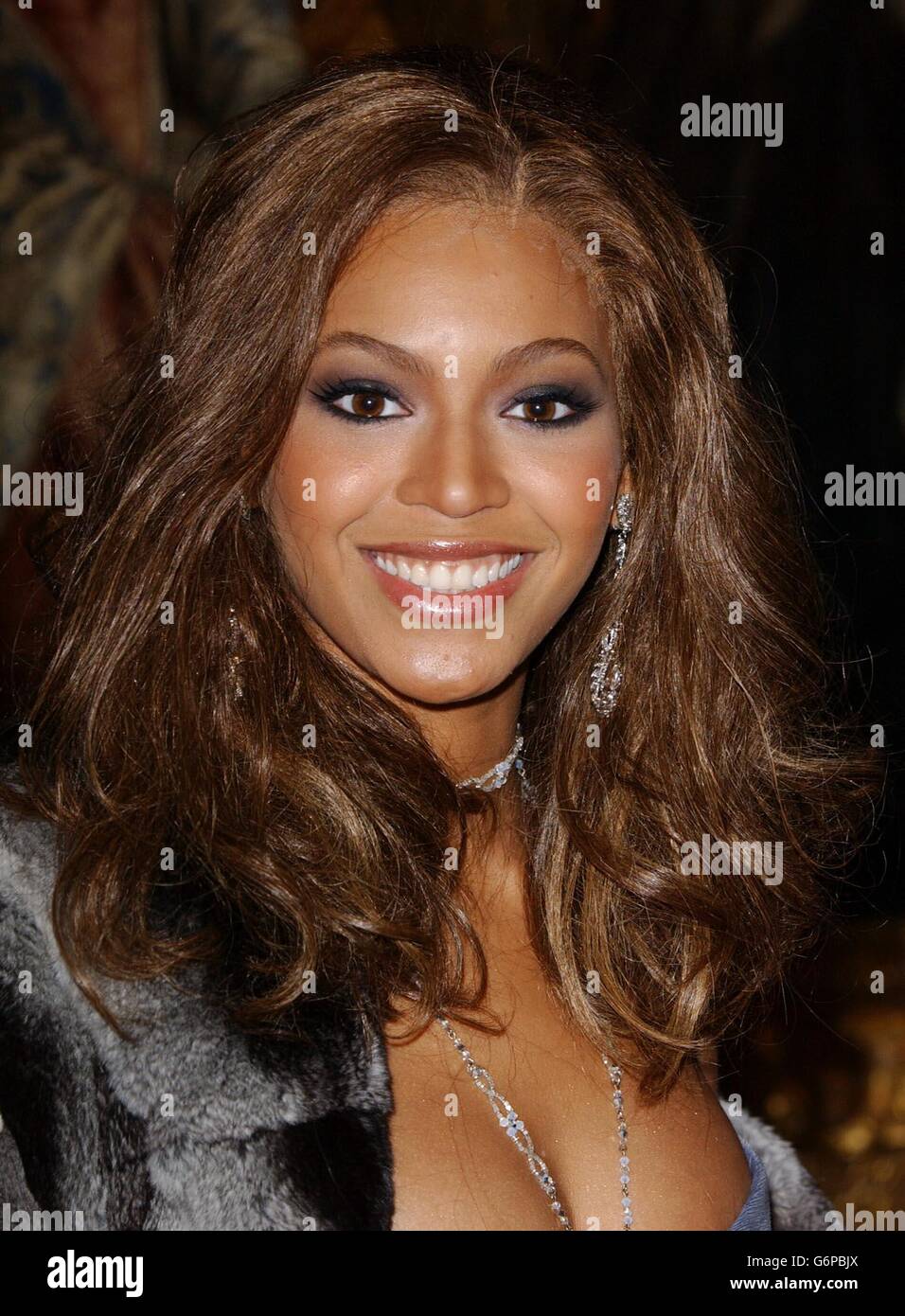 Singer Beyonce Knowles arrives for the Pepsi Gladiator TV Commercial ...