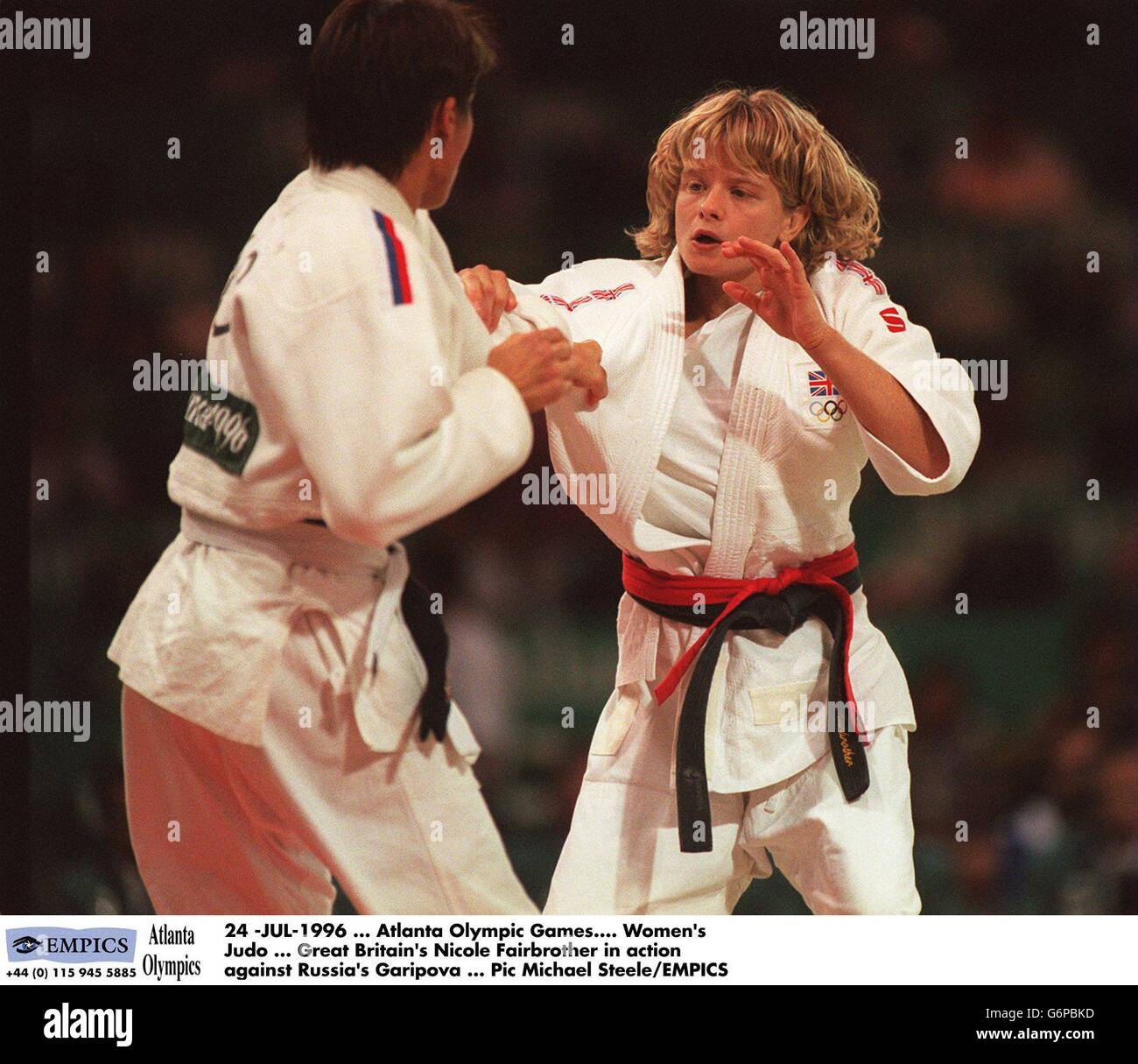 Atlanta Olympic Games Judo High Resolution Stock Photography and Images ...