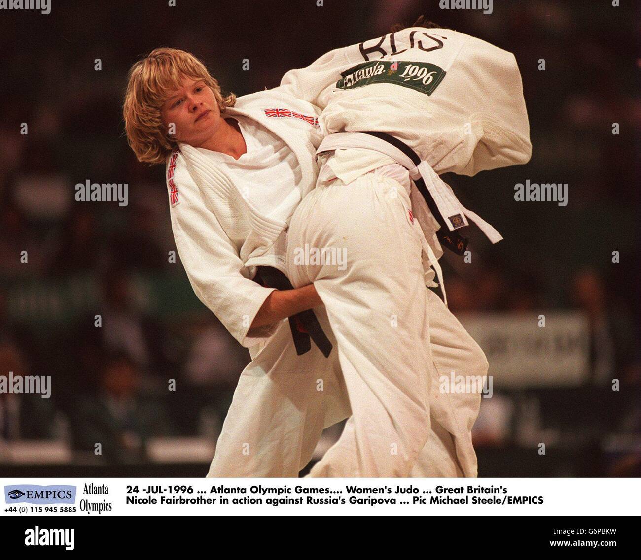 Atlanta Olympic Games Judo High Resolution Stock Photography and Images ...