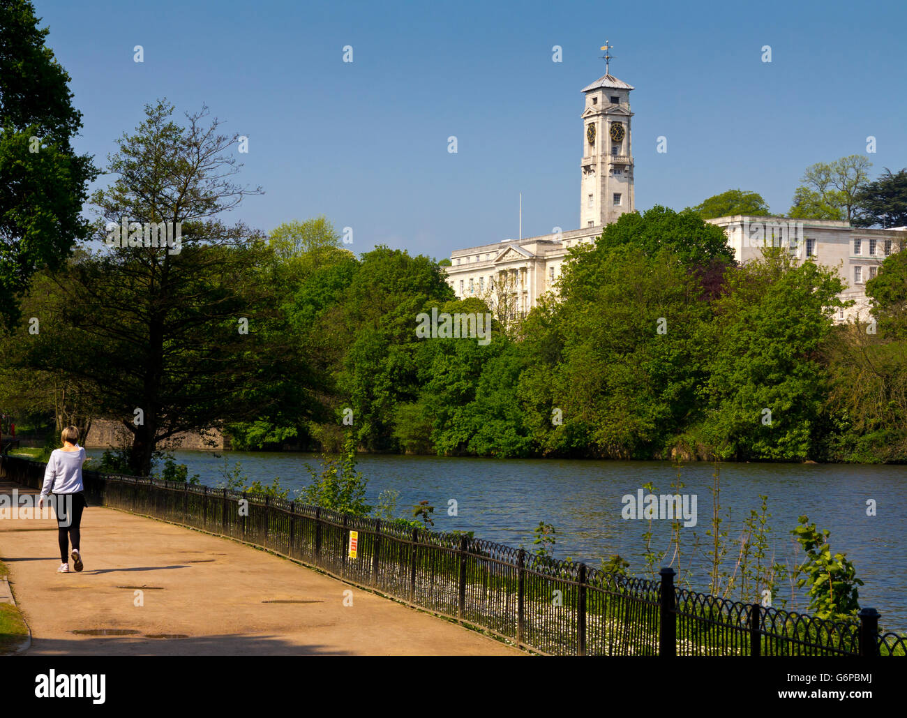 View of Trent Building at the University of Nottingham Nottinghamshire ...