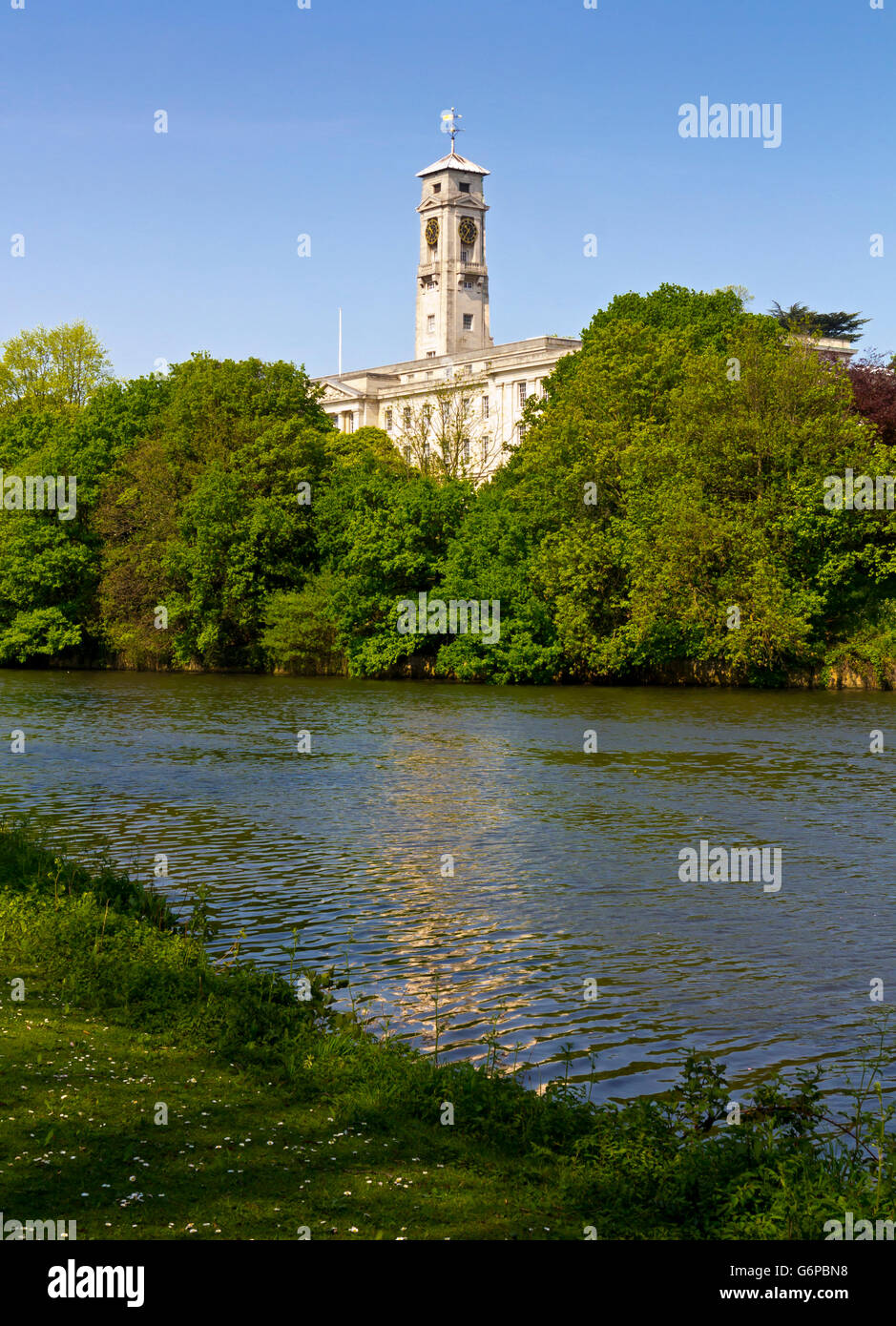 View of Trent Building at the University of Nottingham Nottinghamshire ...