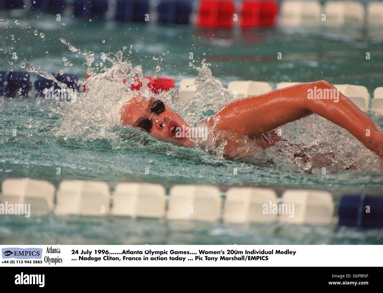 Women's swimming 1996 hi-res stock photography and images - Alamy