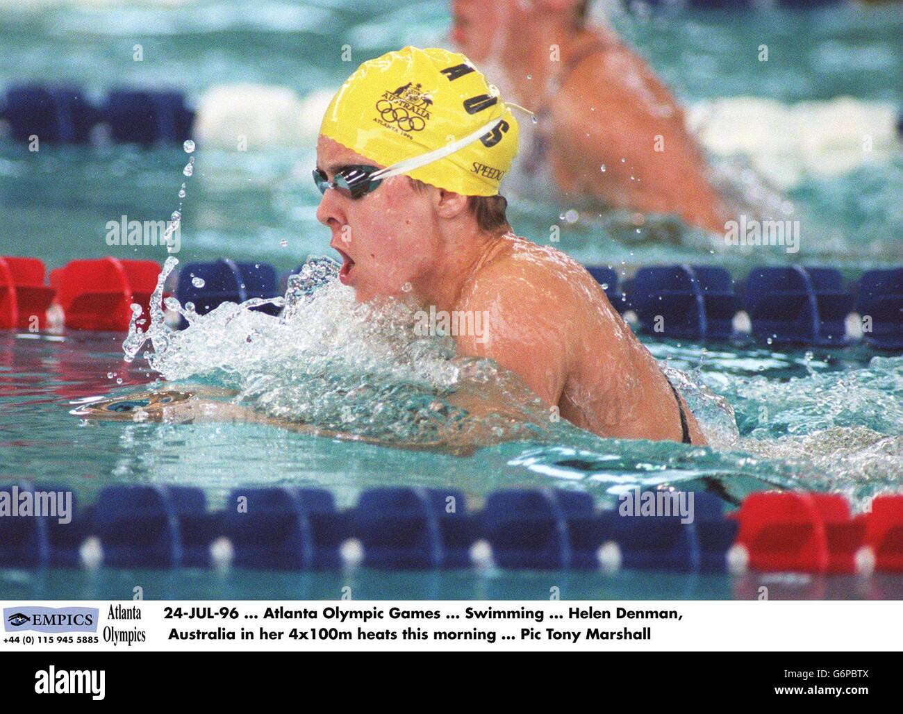 Atlanta olympic games swimming hi-res stock photography and images - Alamy