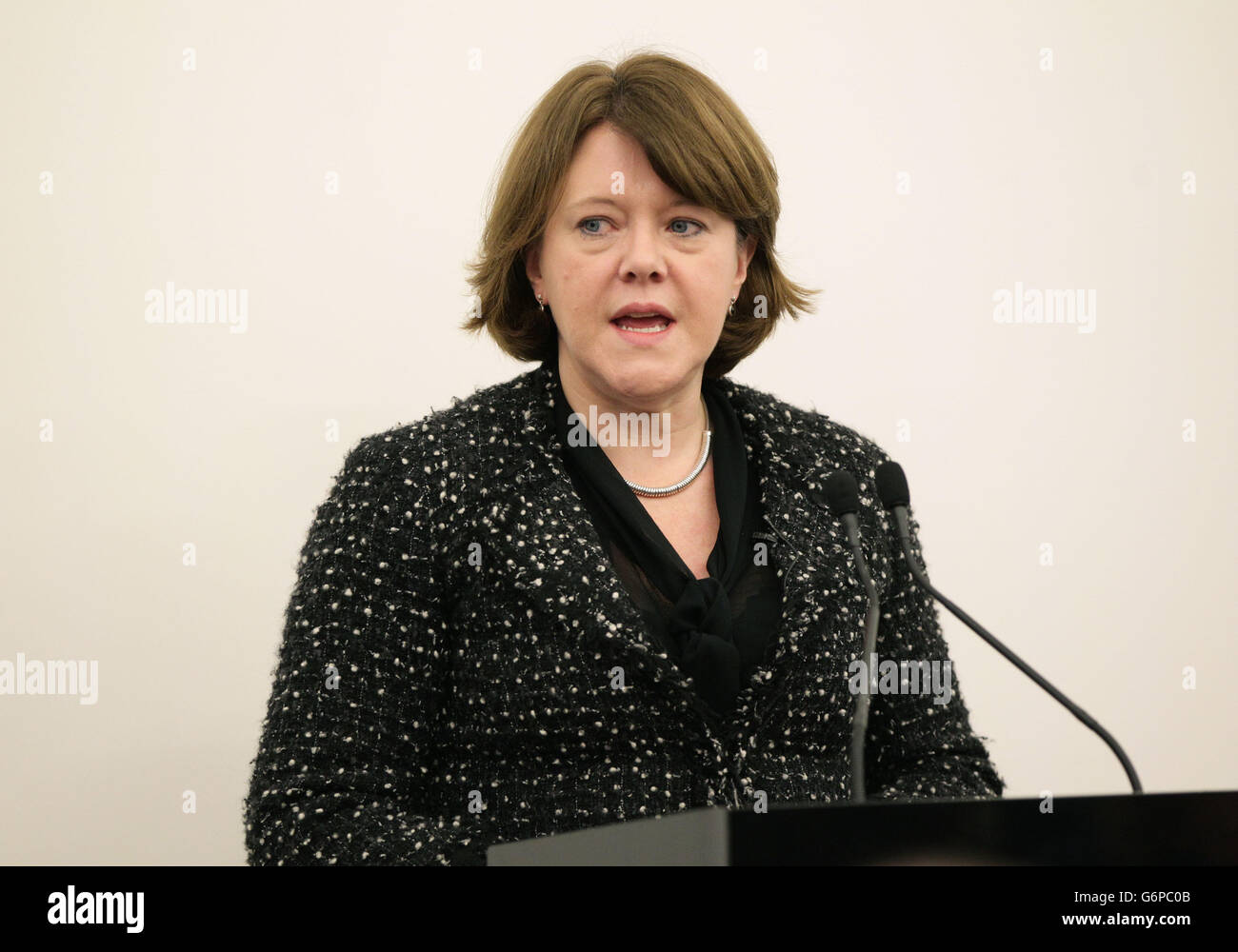 Secretary of State for Culture, Media and Sport Maria Miller, during a ...