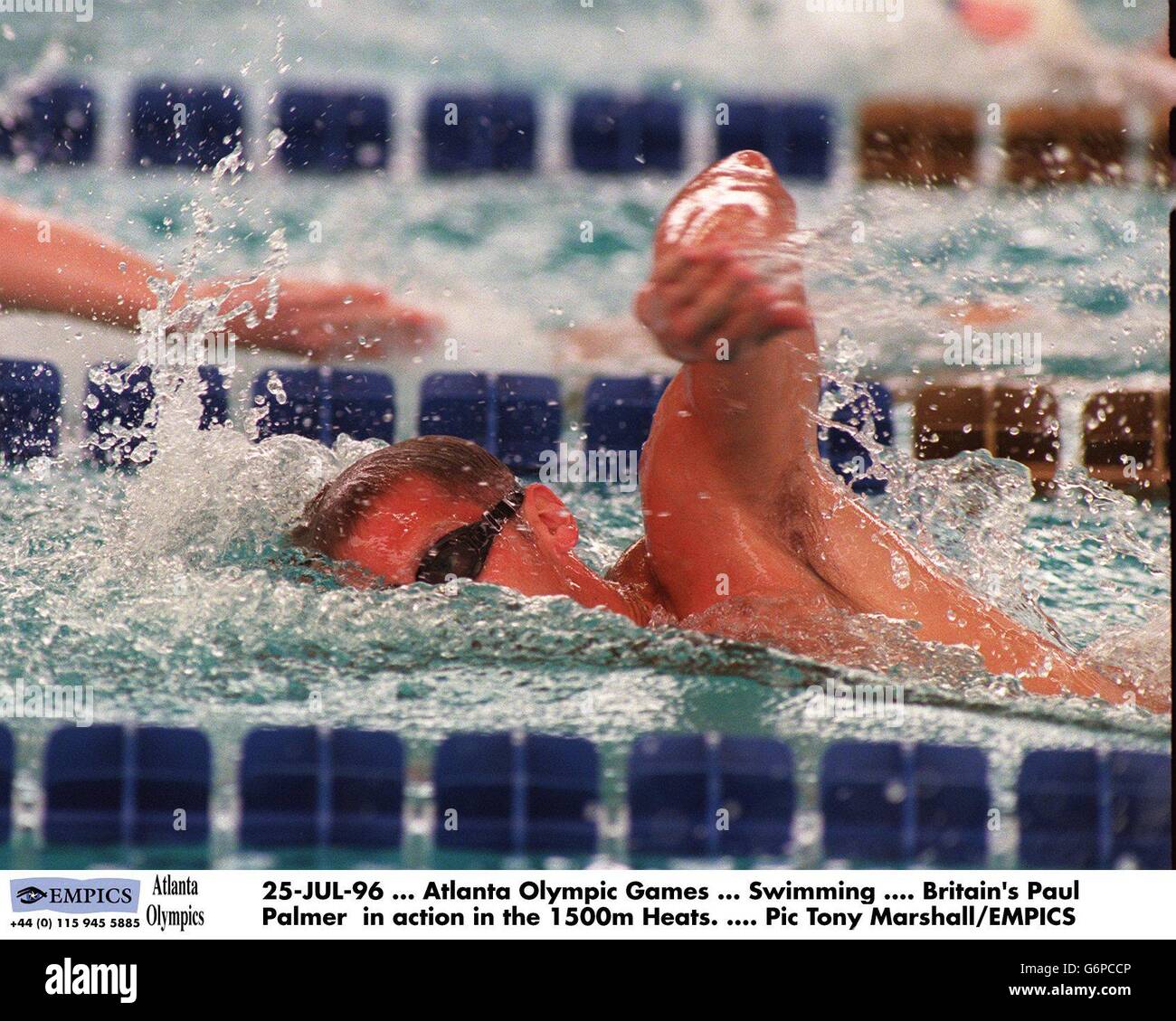 Atlanta Olympic Games ... Swimming Stock Photo - Alamy