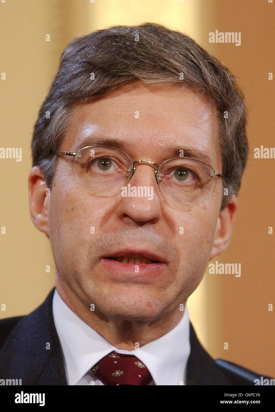 The Geneva Accord press conference Stock Photo - Alamy