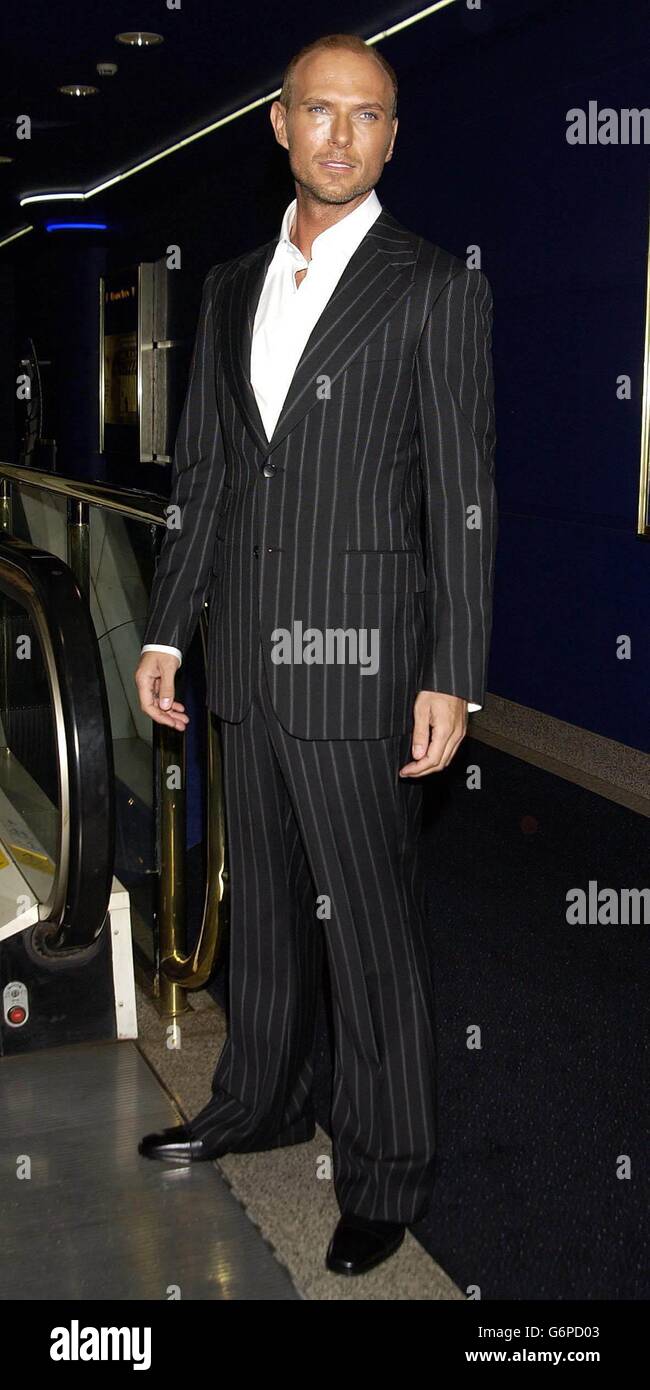 Star of the film Luke Goss arrives for the premiere of Charlie at The ...