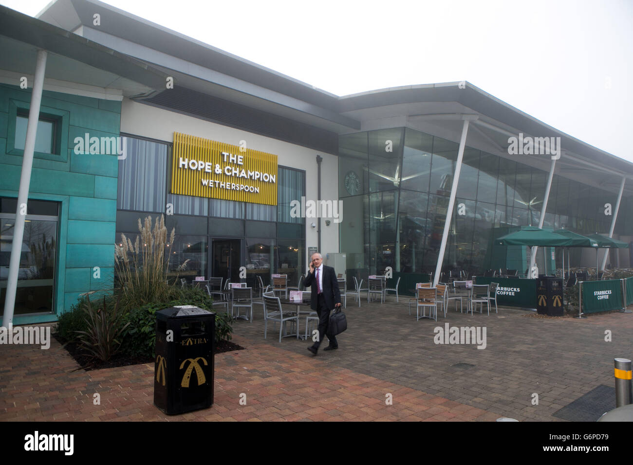 The exterior of the new JD Wetherspoon pub called Hope And Champion ...