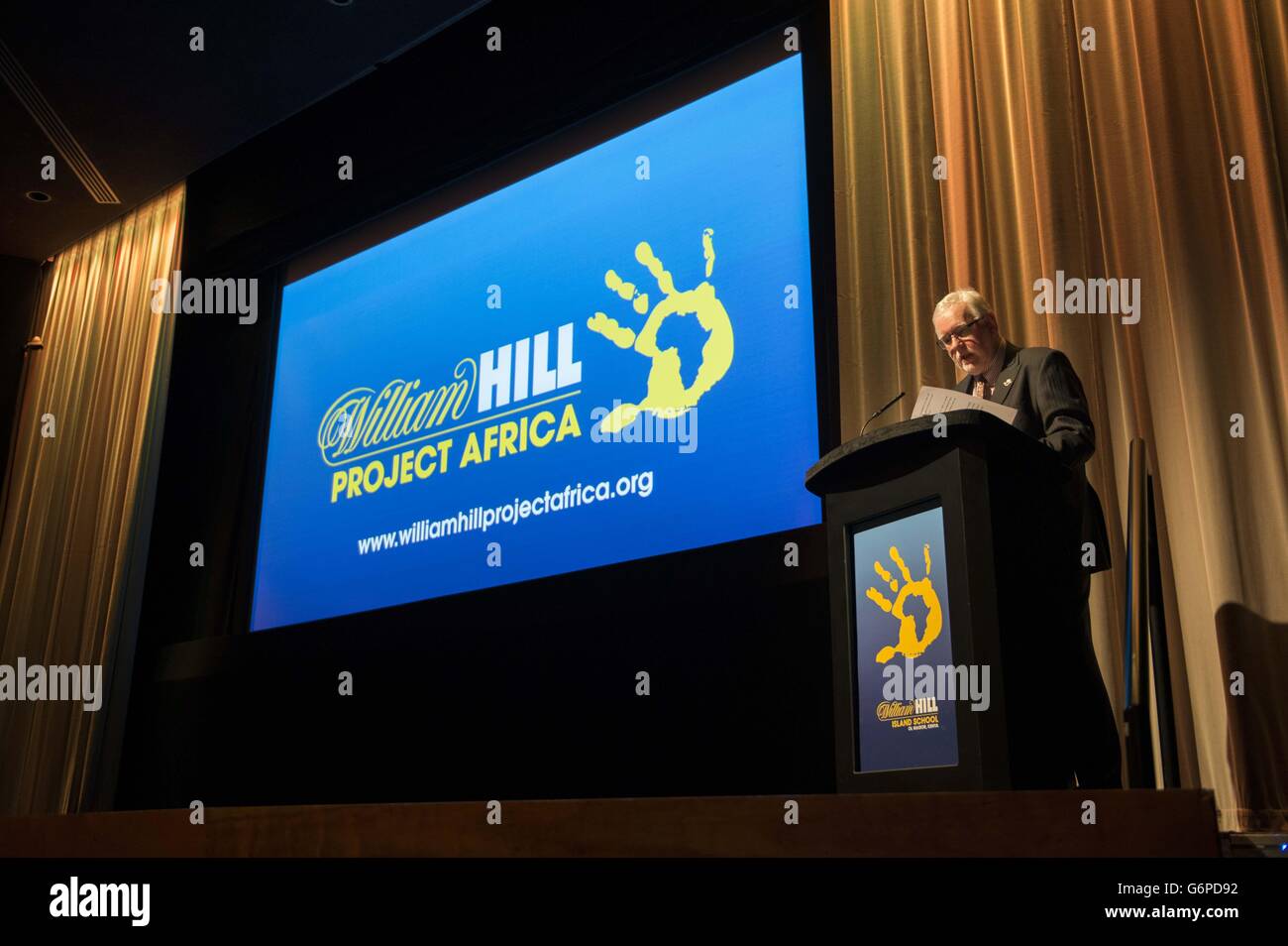 Ralph Topping, CEO of William Hill speaks at the Project Africa ...